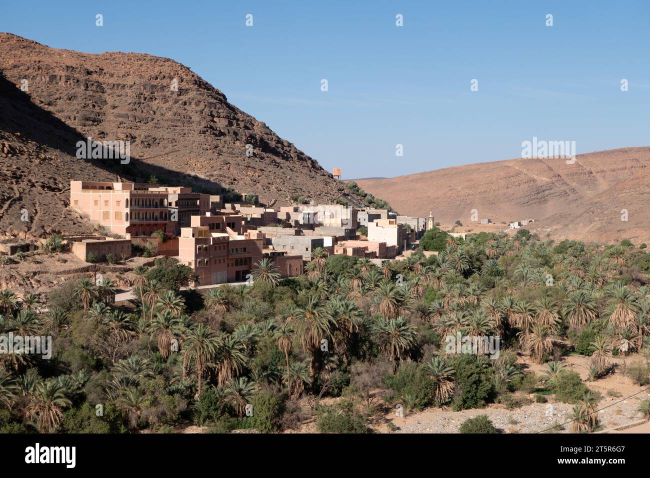 view at the famous gorge of Amtoudi in Southern Maroc Stock Photo - Alamy