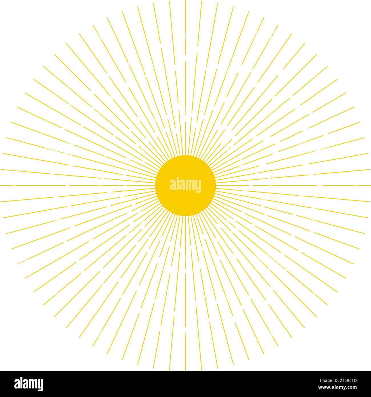 Sunburst shining. Sun element for making any designs. Vector ...