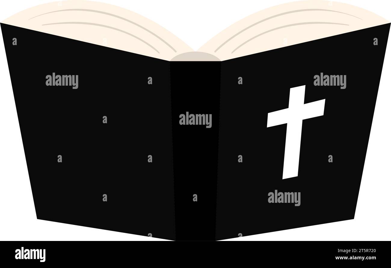 Opened bible. Suitable for different designs. Vector Illustration Stock ...