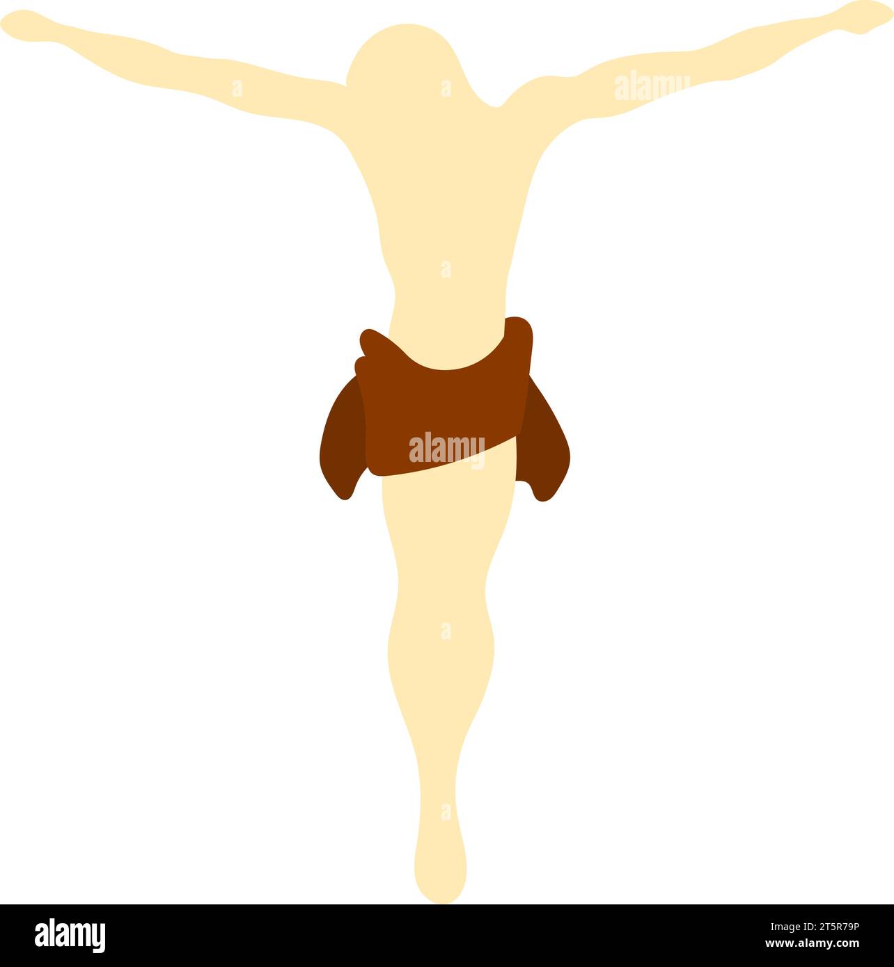 Crucifix element. Suitable for different religious designs. Vector ...