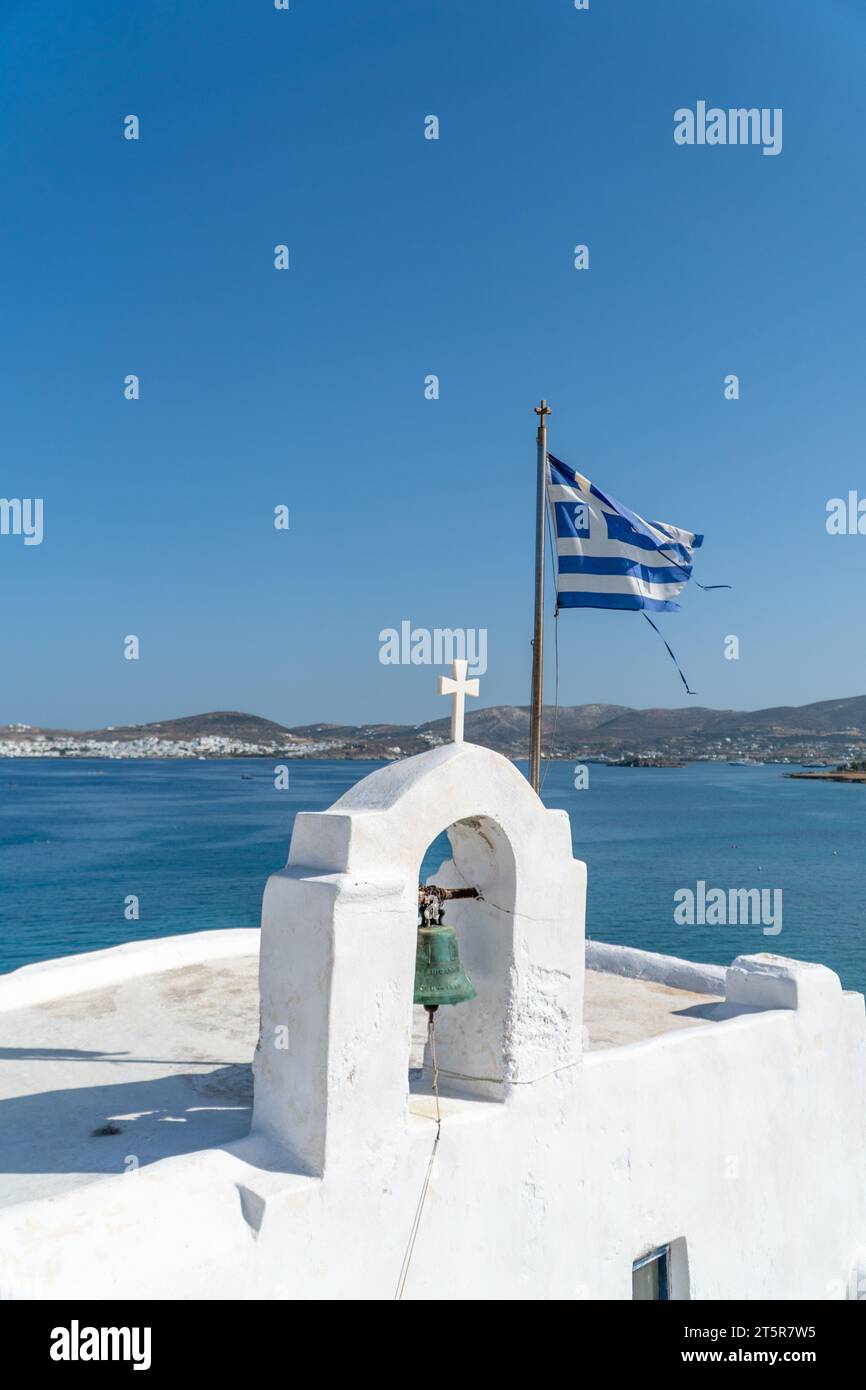Monastery of St. John's of Deti in Paros, Greece Stock Photo - Alamy