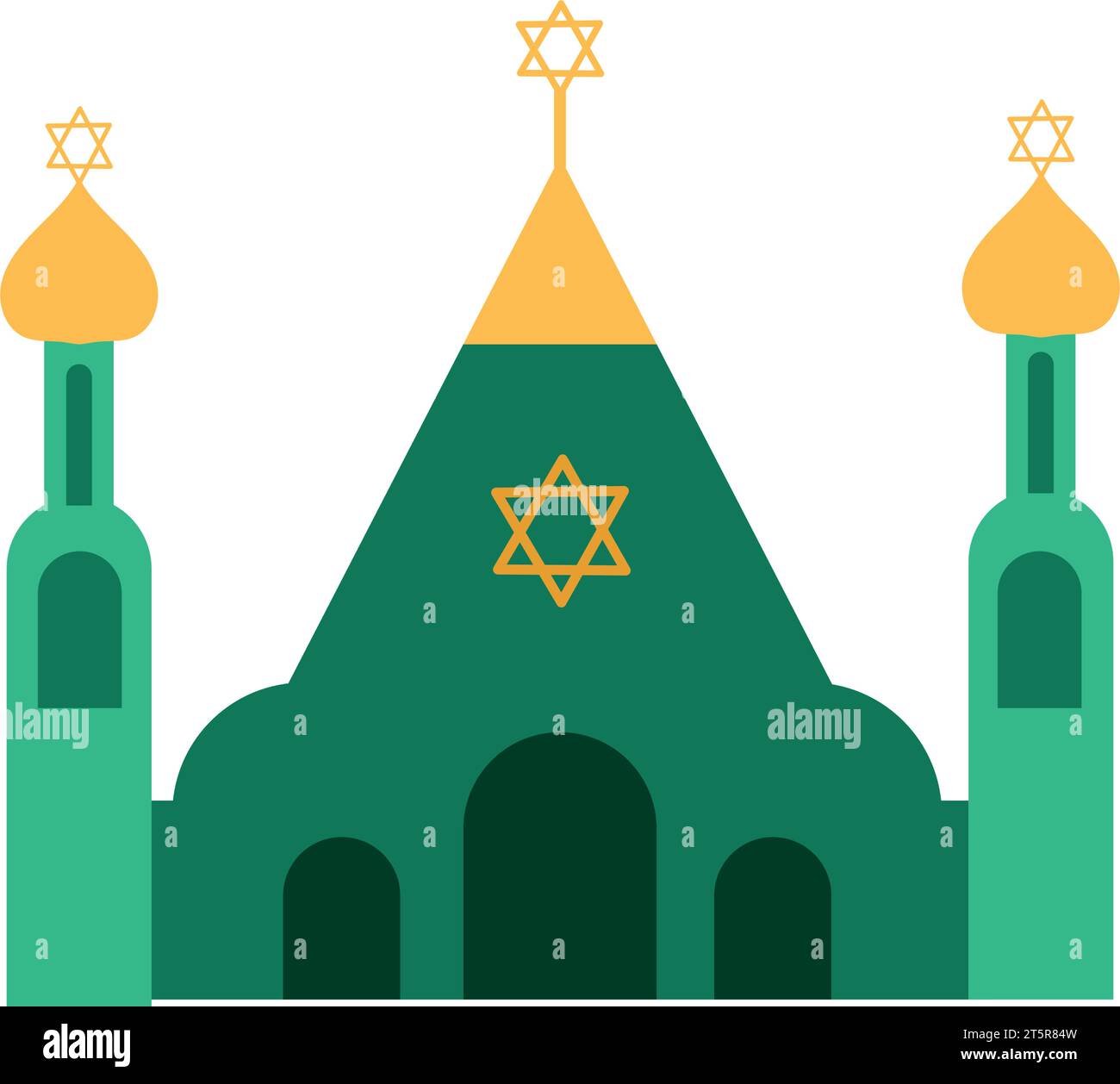 jewish temple illustration vector isolated Stock Vector Image & Art - Alamy