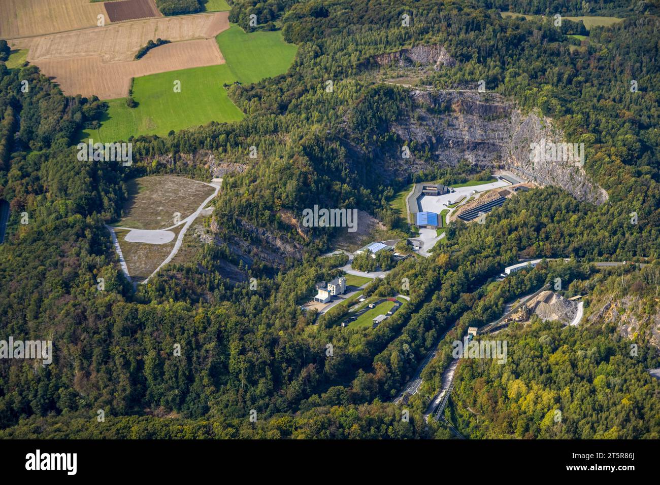 Emil quarry with old shooting range hi-res stock photography and images ...