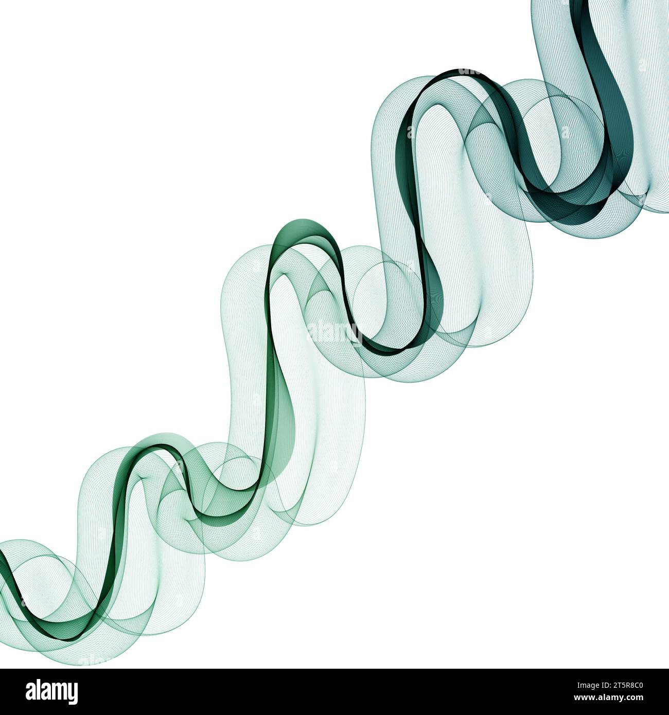 Blue abstract wave. Vector background Stock Photo - Alamy