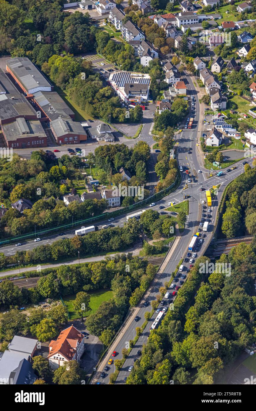 Federal highway b7 and federal highway b515 hi-res stock photography ...