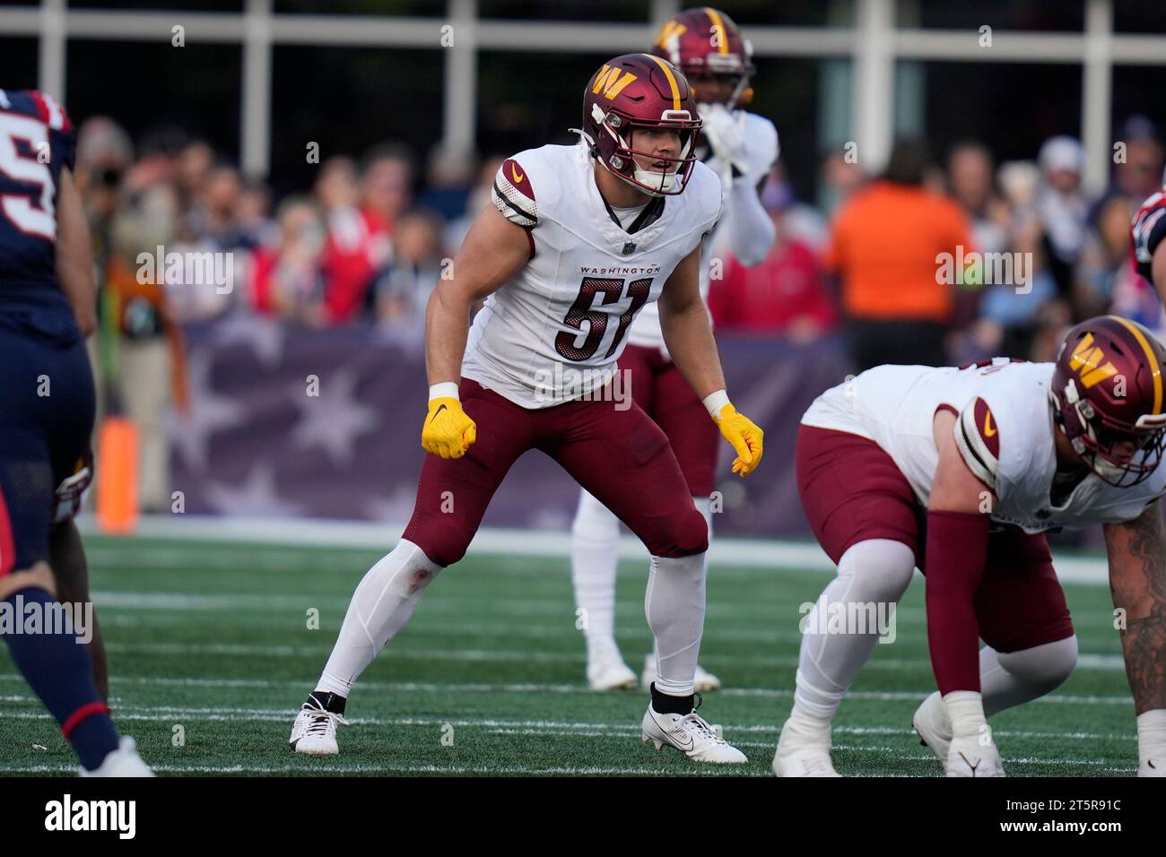 Washington Commanders linebacker David Mayo (51) during an NFL football ...