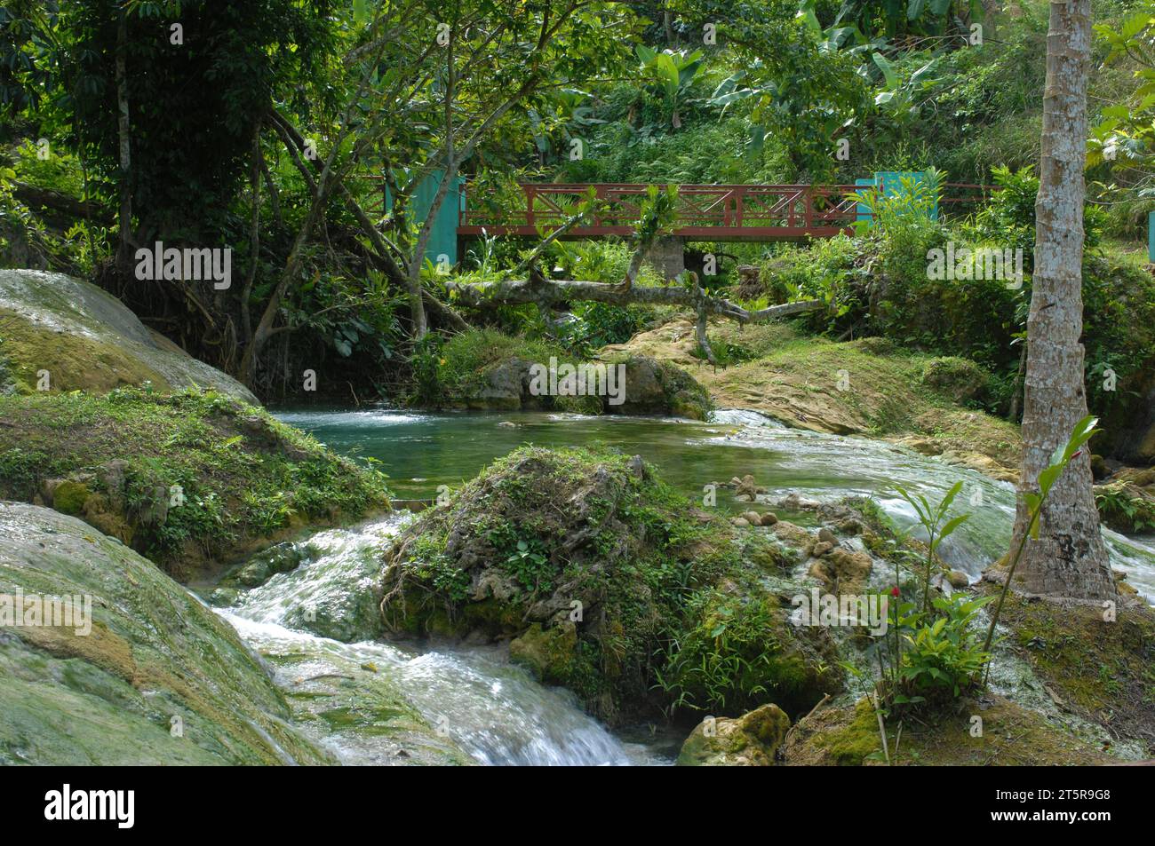 Evergreen Cascades Waterfall, Mele Maat, Vanuatu Stock Photo - Alamy