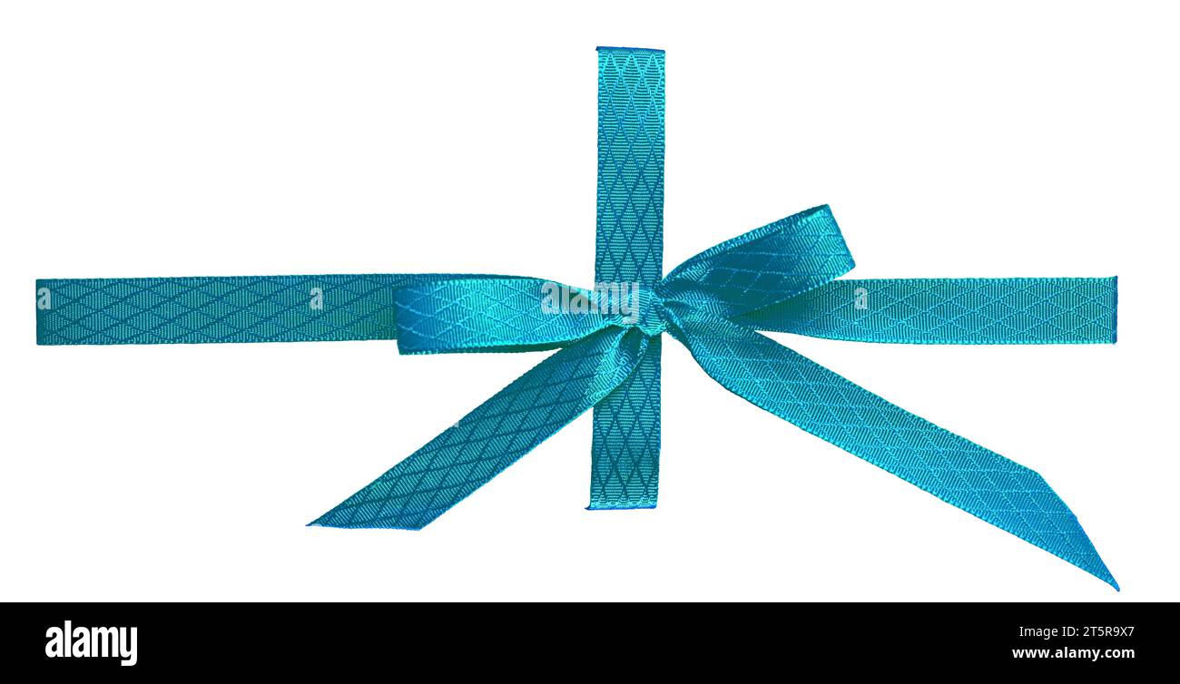 ribbon bow cut out on white background for design purpose Stock Photo ...