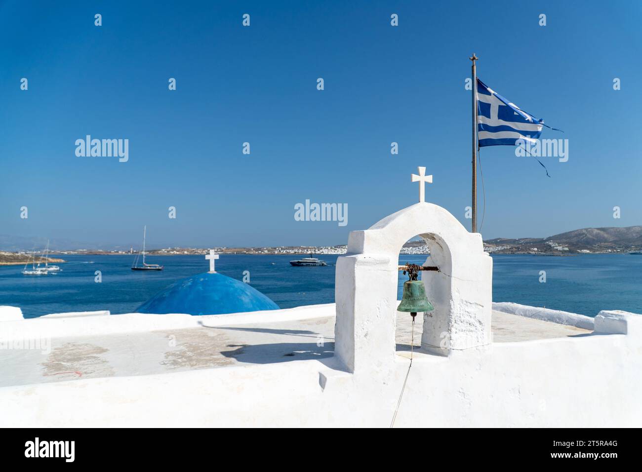 Monastery of St. John's of Deti in Paros, Greece Stock Photo - Alamy
