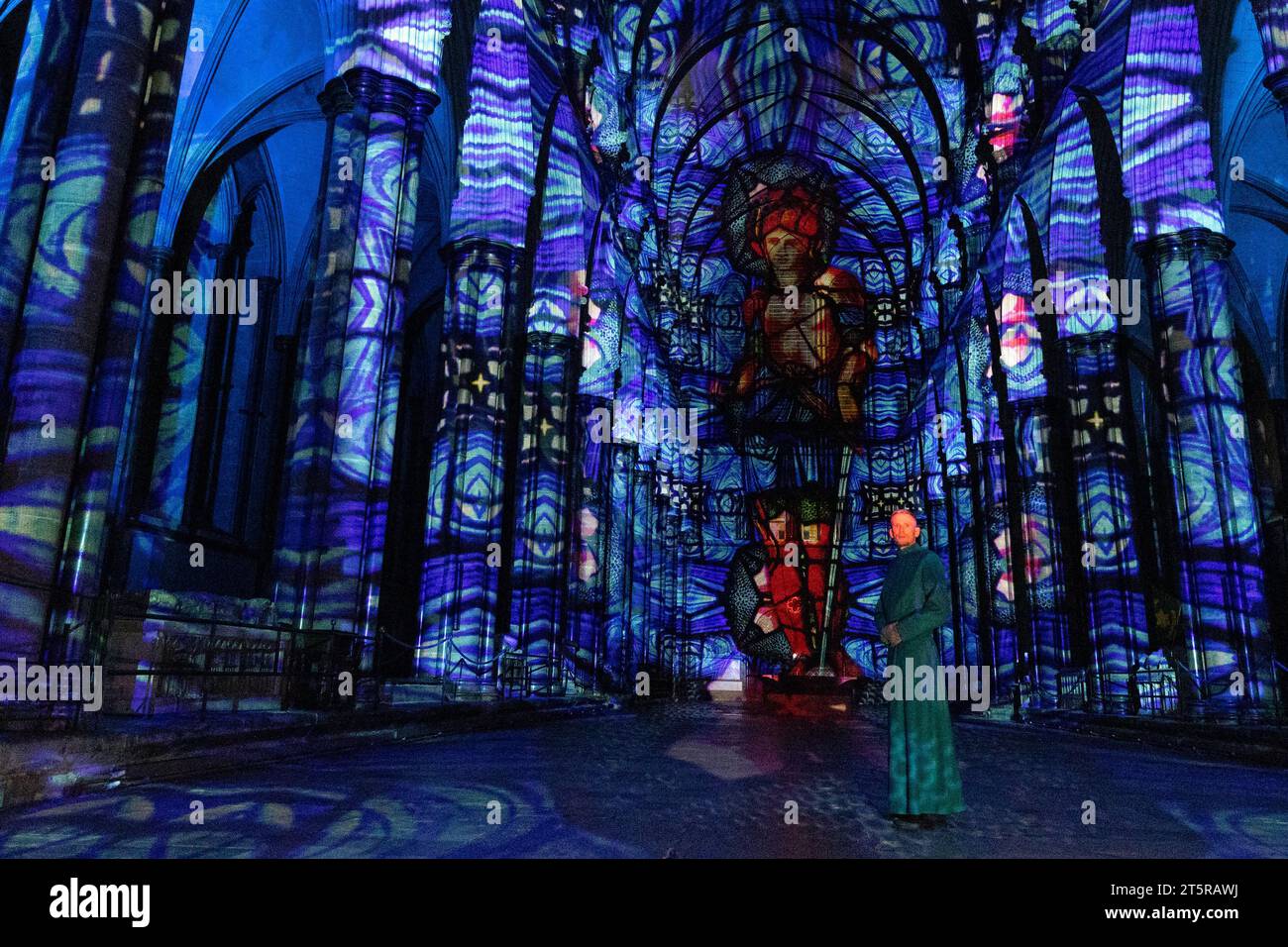 Salisbury Uk November 6 2023 Tyler Ringwood Hoare Senior Verger At