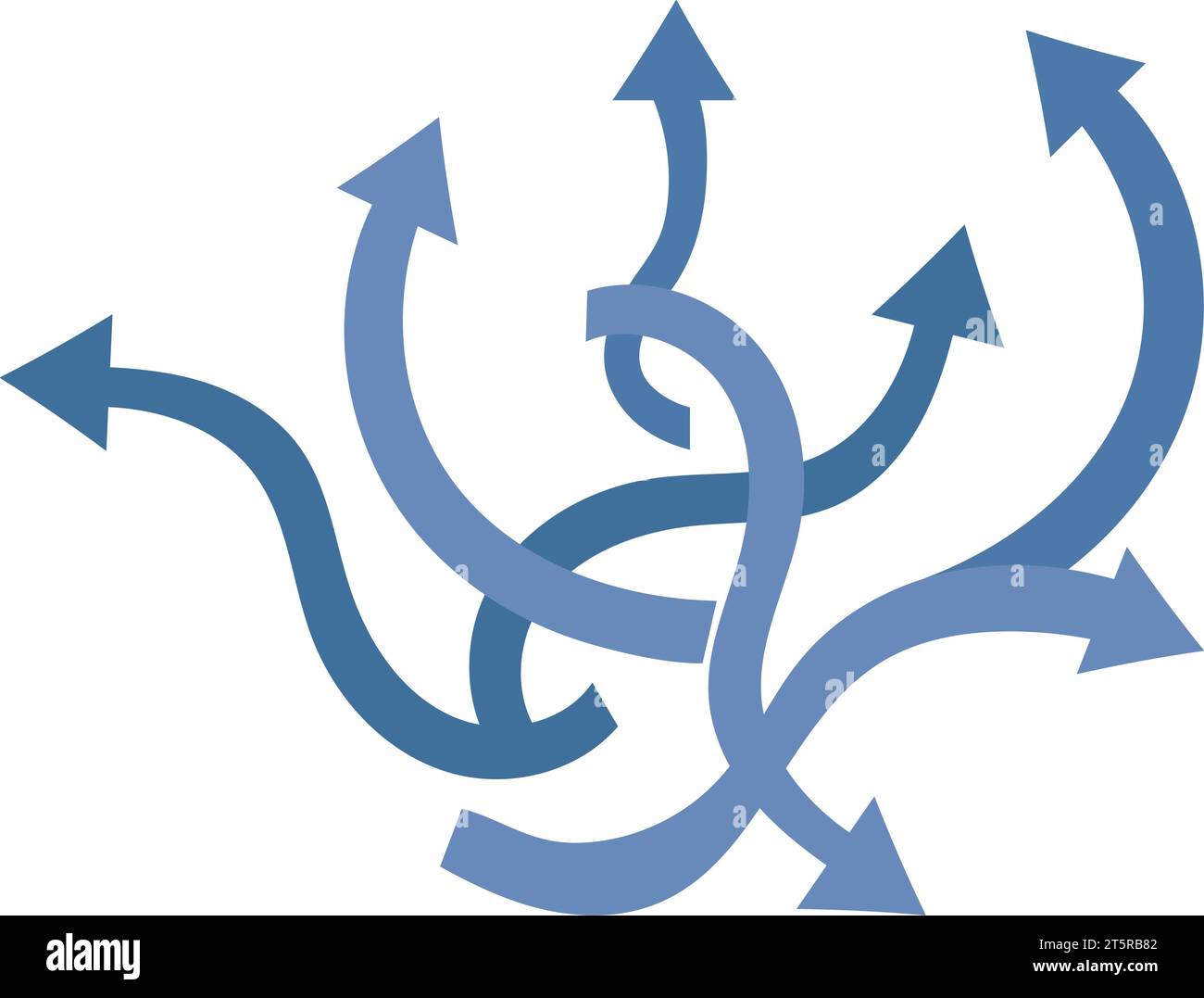 crossed arrows illustrations vector isolated Stock Vector Image & Art ...