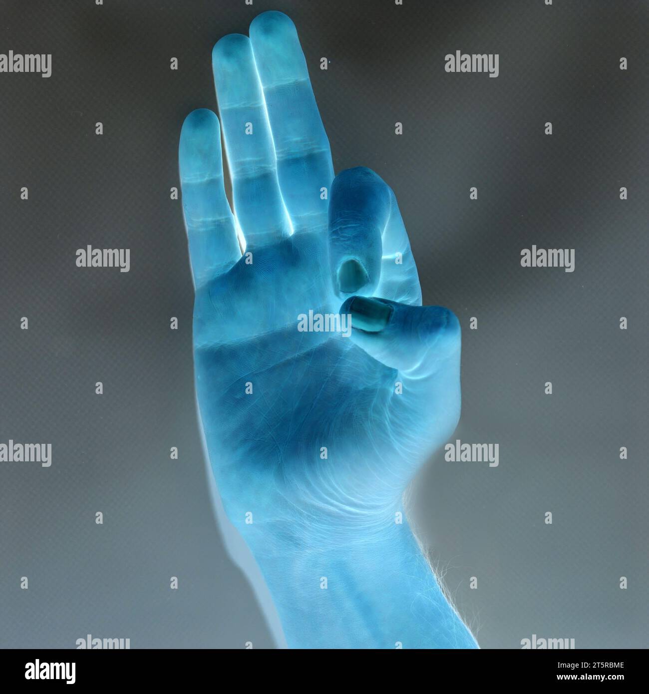 Hand sign language alphabet f hi-res stock photography and images - Alamy