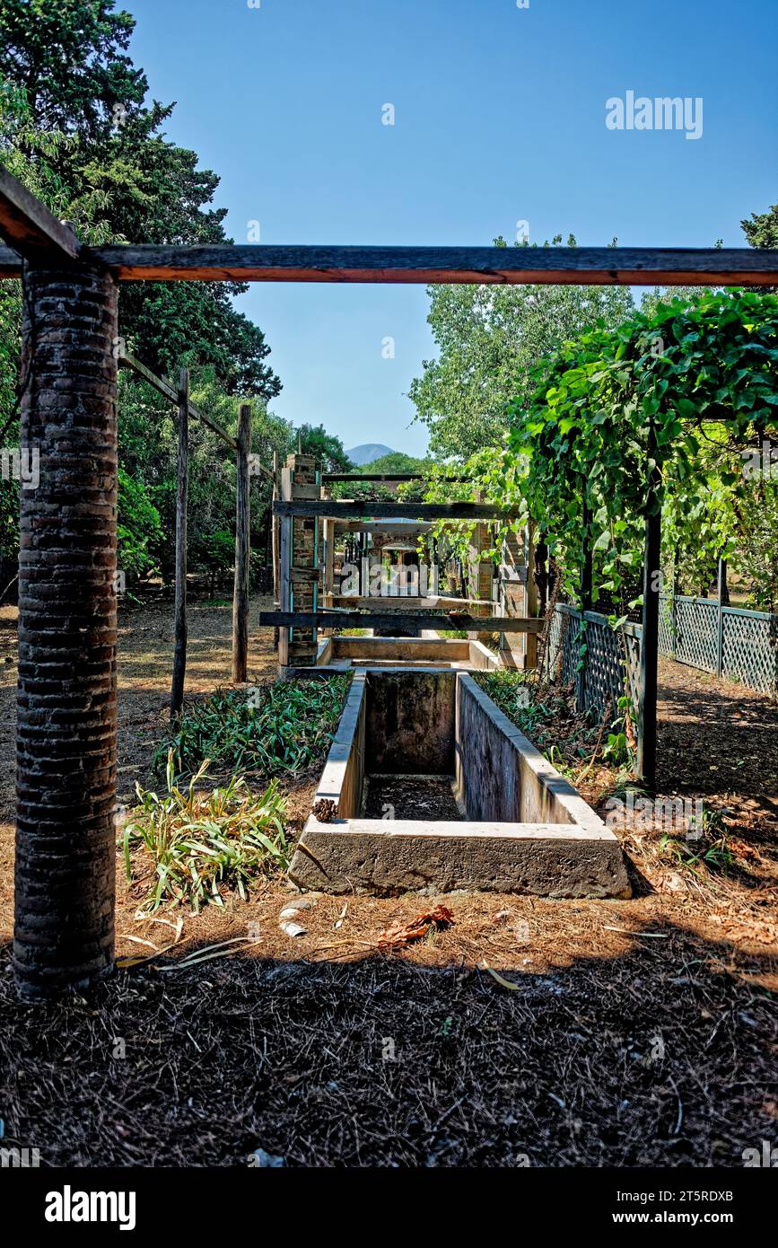 Outside dining area and pergolas hi-res stock photography and images ...