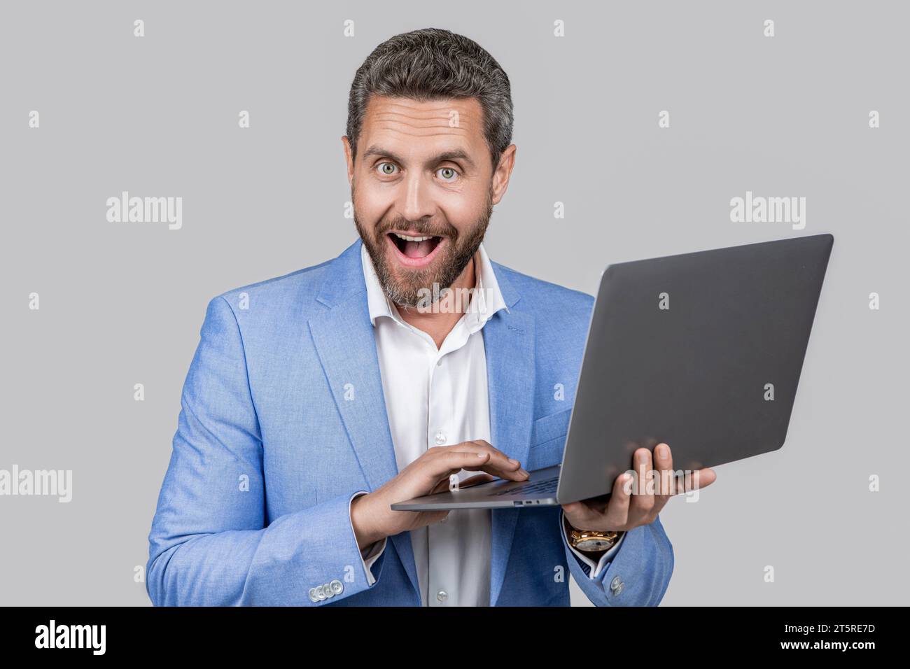 Remote freelance working. businessman freelancer rest in office suit ...