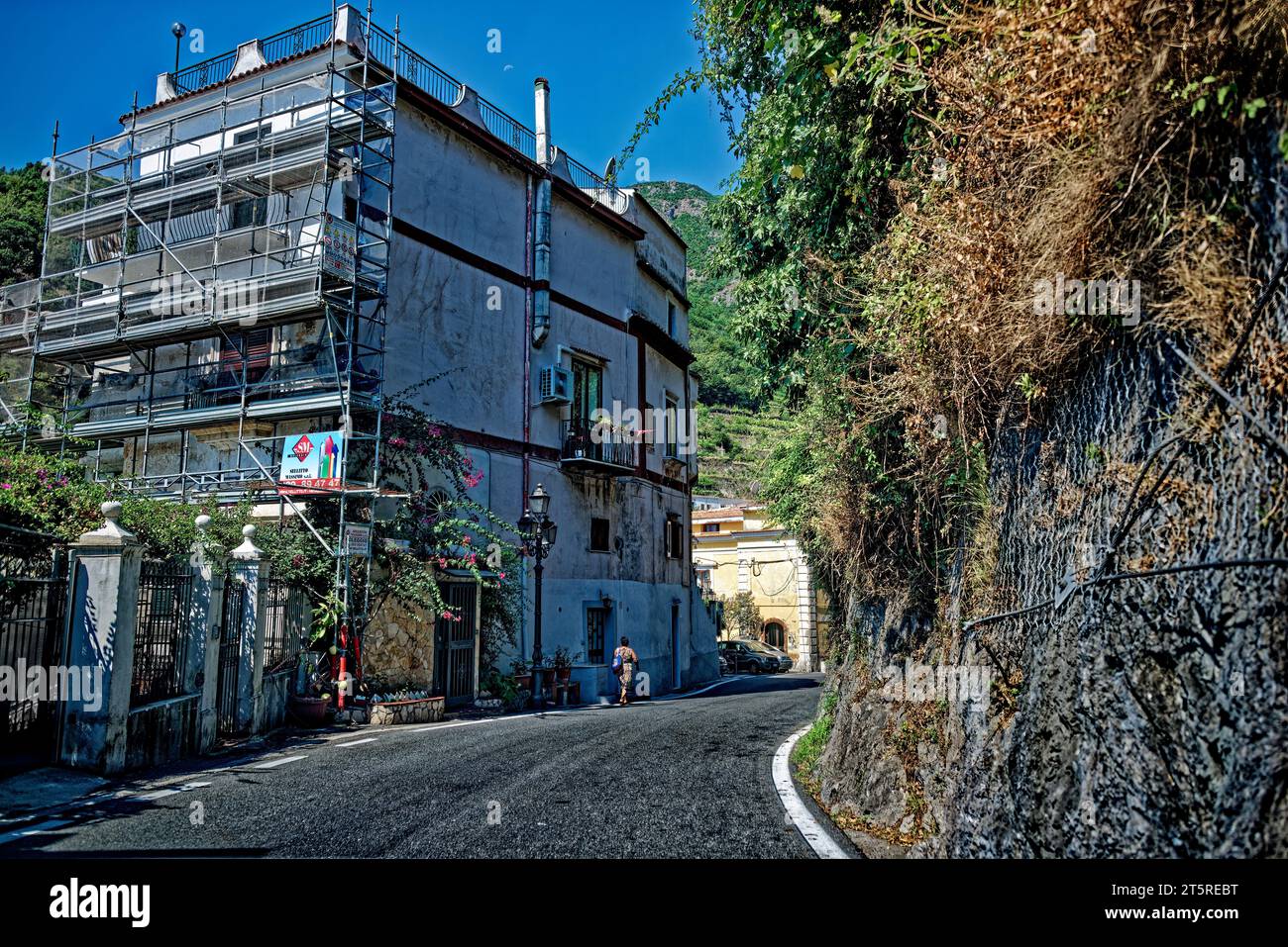 On the way to Citara Stock Photo - Alamy