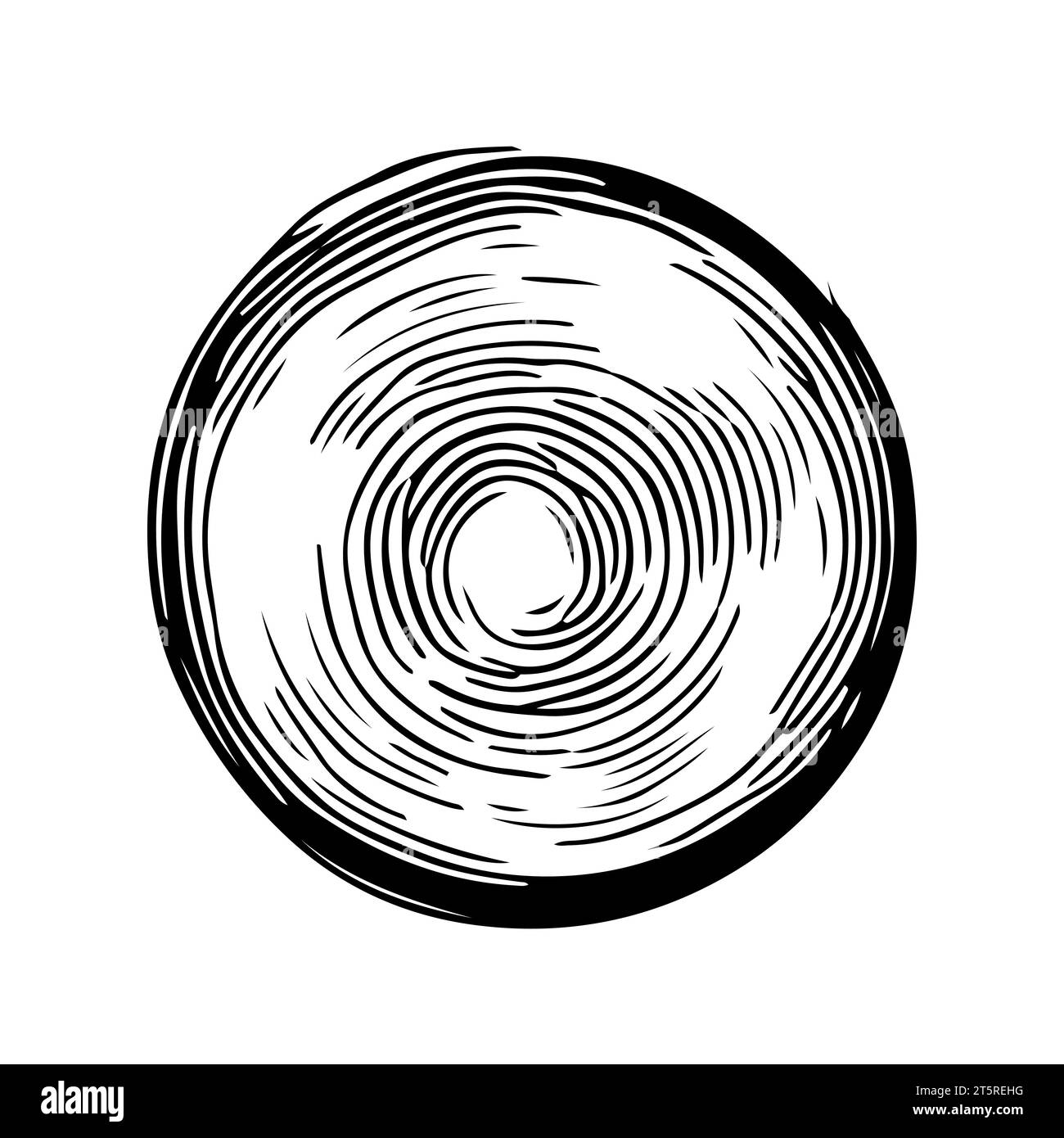 abstract scetch with rolling sphere ball Stock Vector Image & Art - Alamy