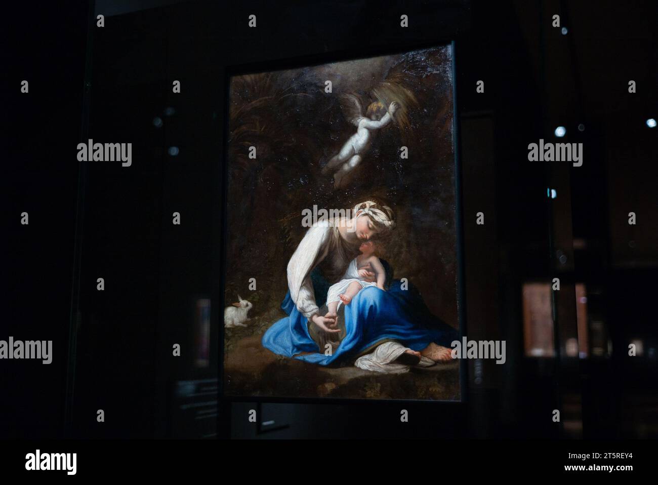 Reverse of the Virgin of the Rabbit in the REVERSOS exhibition, reveals ...