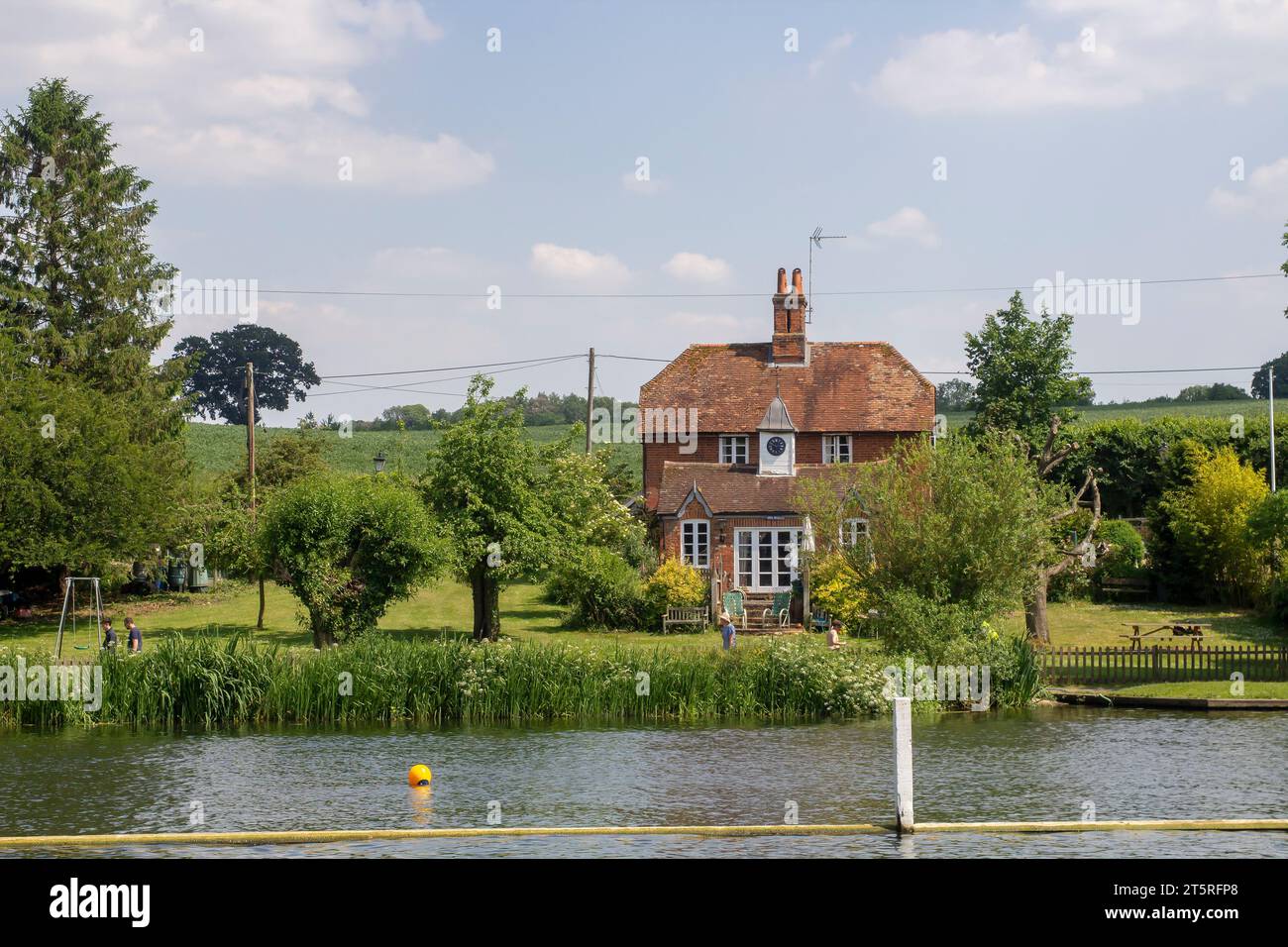 June 23 A beautifull Tudor style property and private lawn on The ...