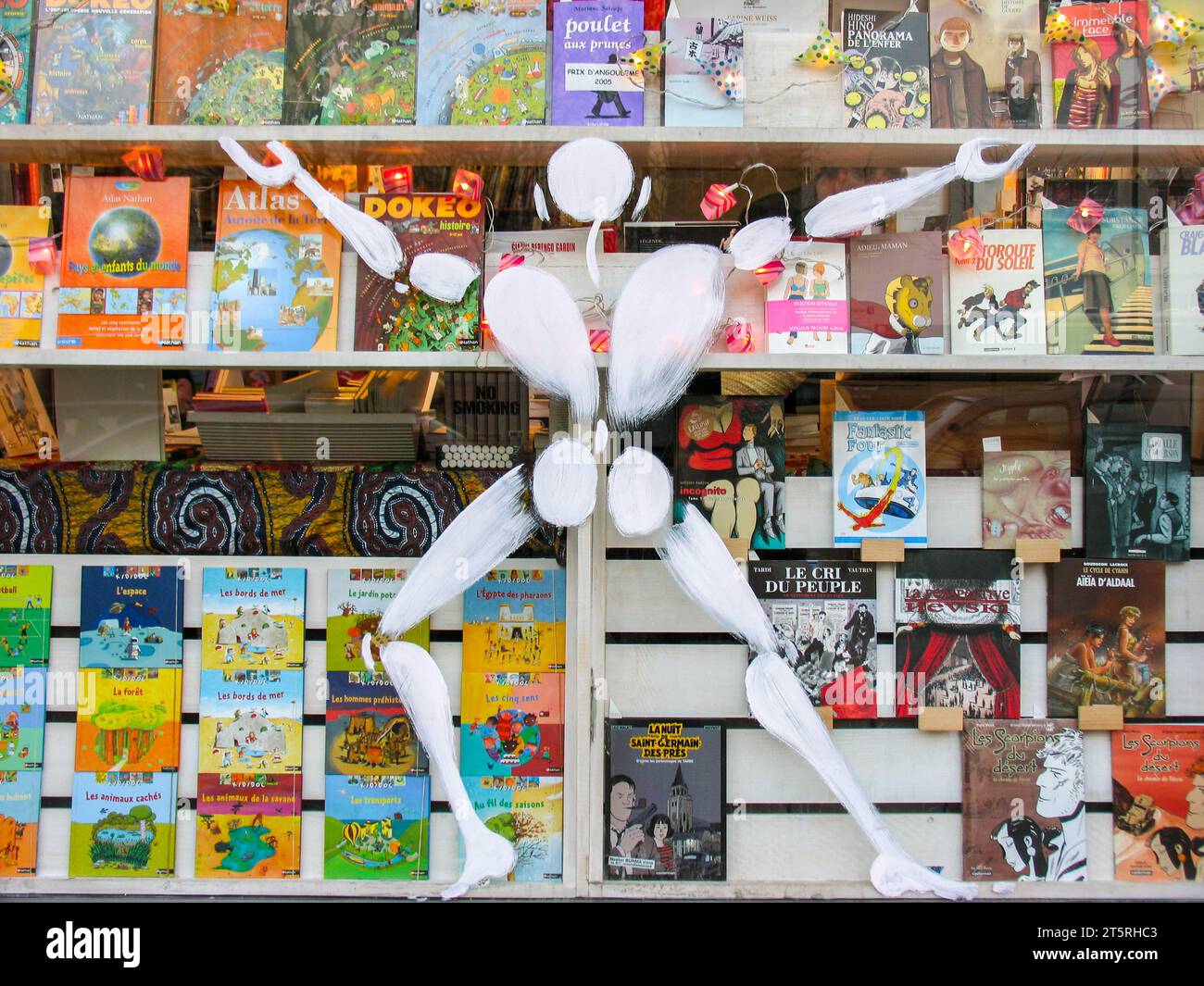 Street art by L'Homme Blanc - artist Jérôme Mesnager - around Paris and ...