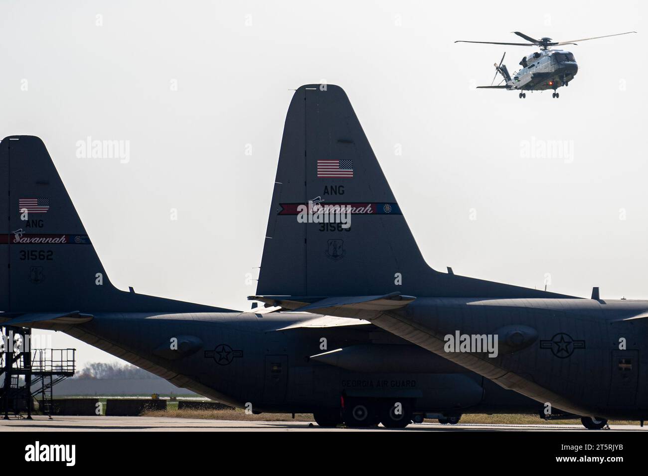 A Sikorsky/Lockheed Martin VH-92 Patriot helicopter, which is under ...
