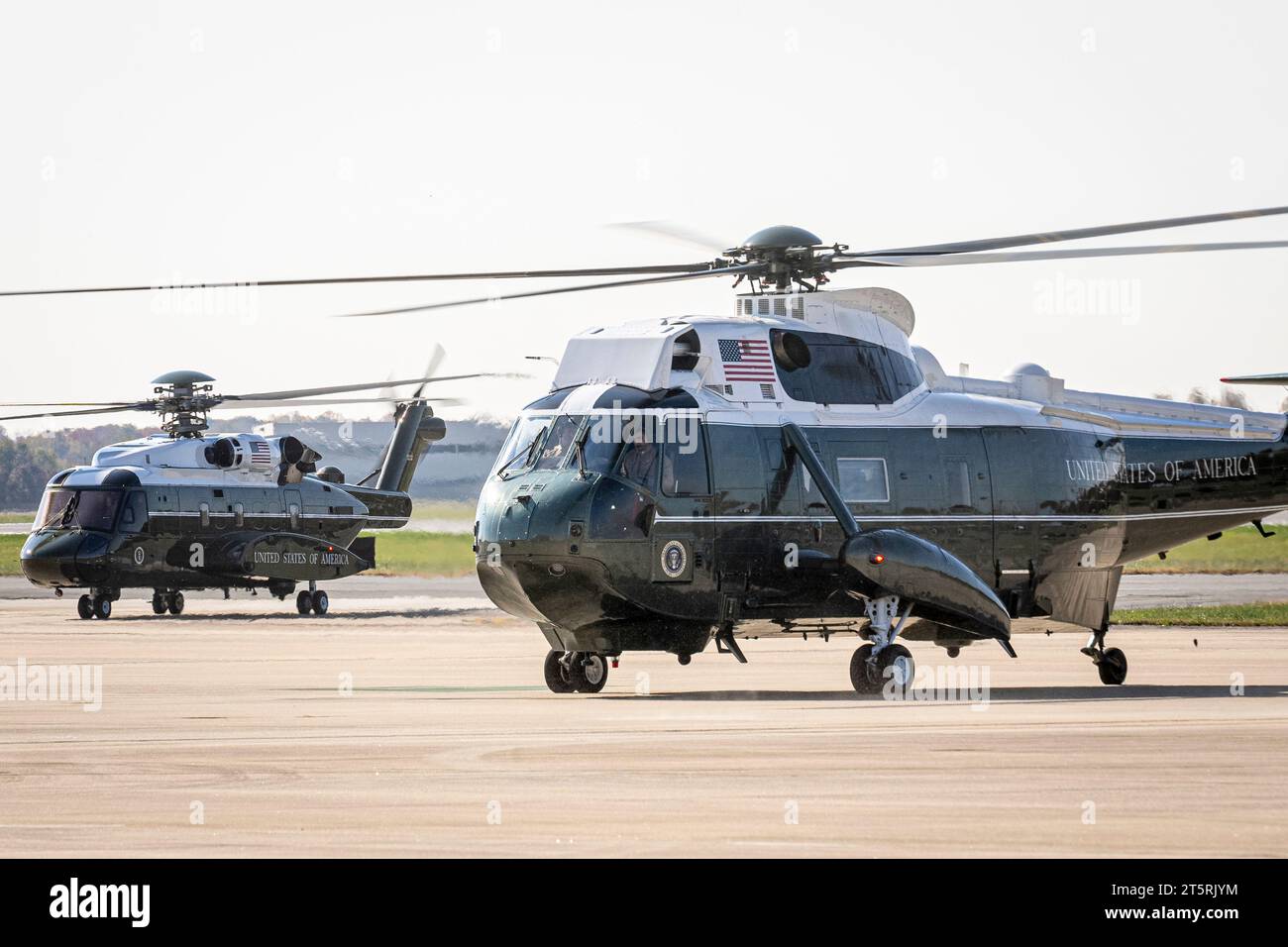 A Sikorsky/Lockheed Martin VH-92 Patriot helicopter, which is under ...
