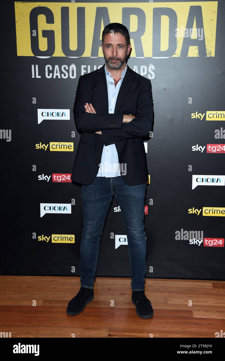 Milan, Presentation of the SKY docuseries “Where no one looks - the ...