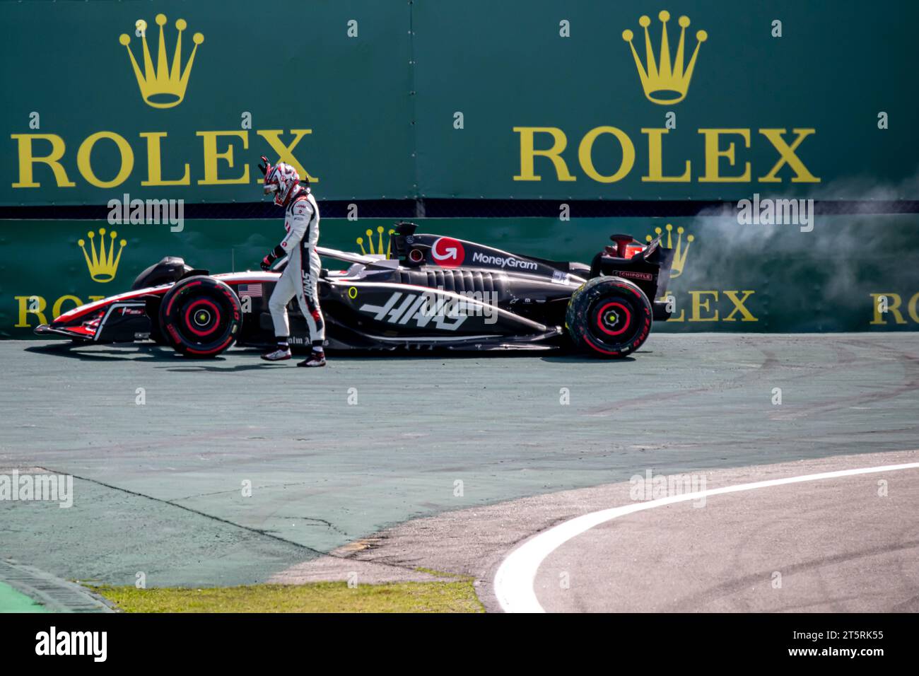 São Paulo, Brazil, November 05, Kevin Magnussen, from Denmark competes ...