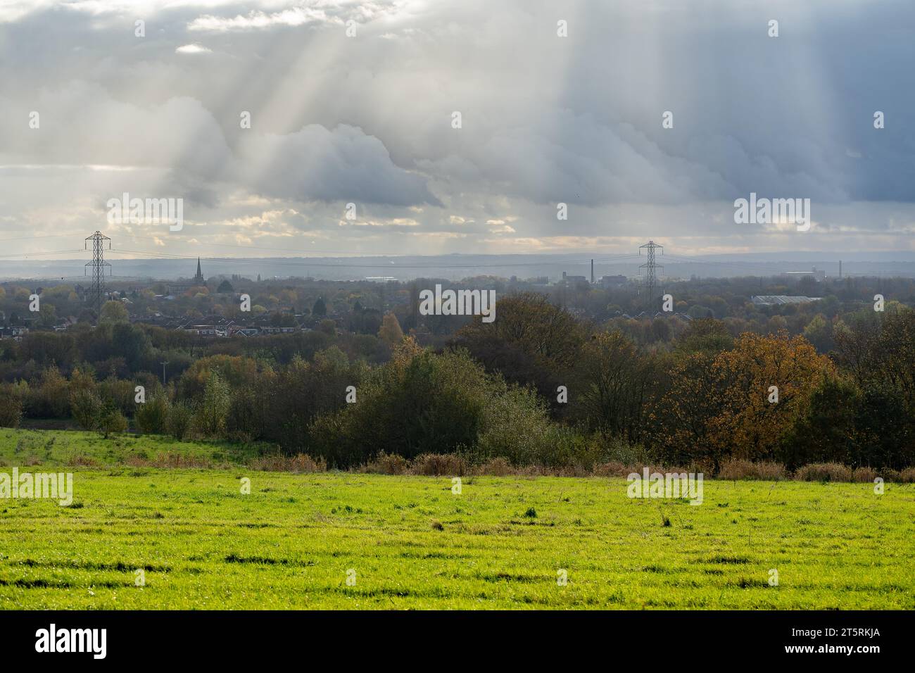 Views of Cutacre Country Park near Bolton, Greater Manchester Stock ...
