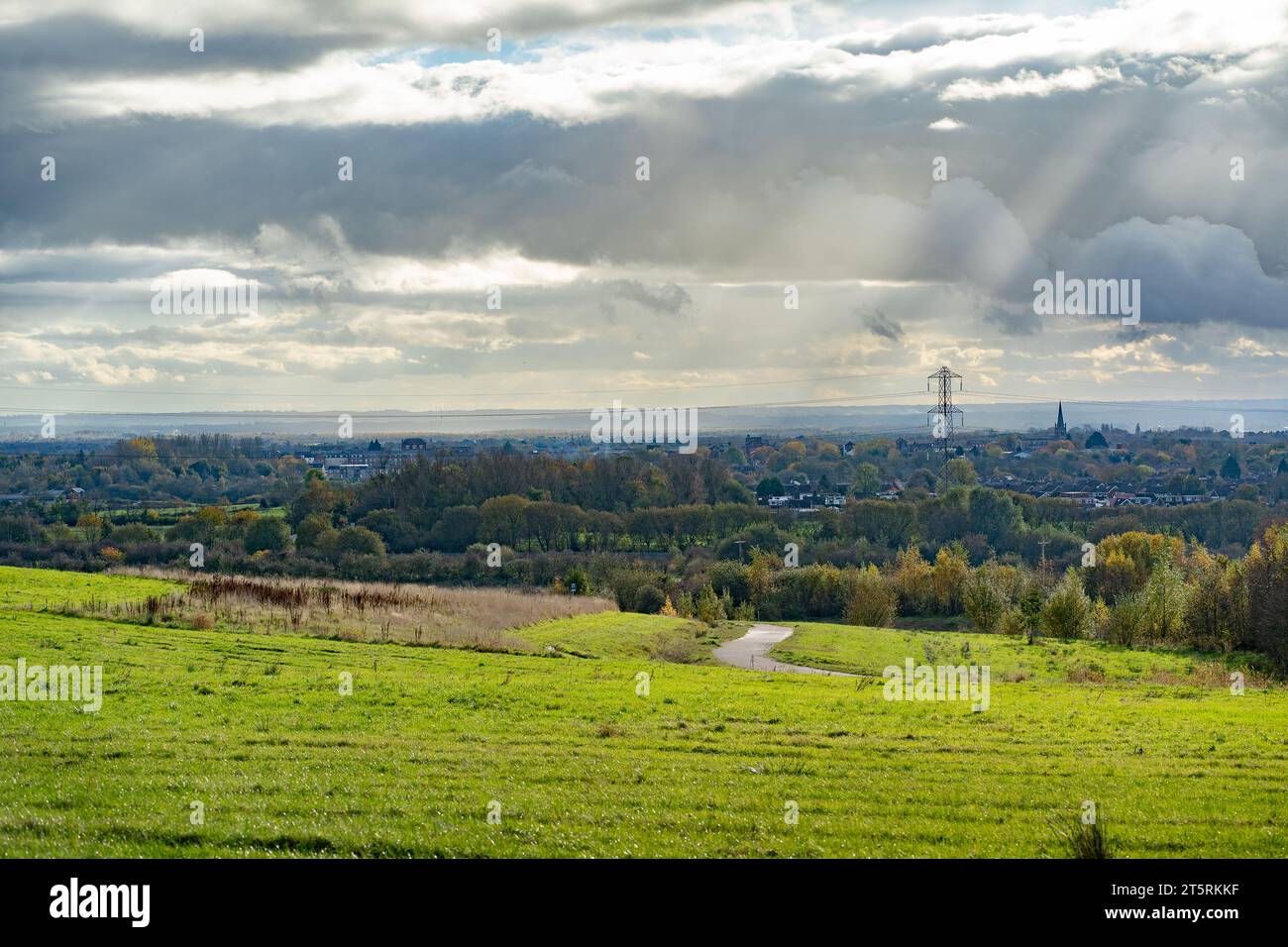 Views of Cutacre Country Park near Bolton, Greater Manchester Stock ...