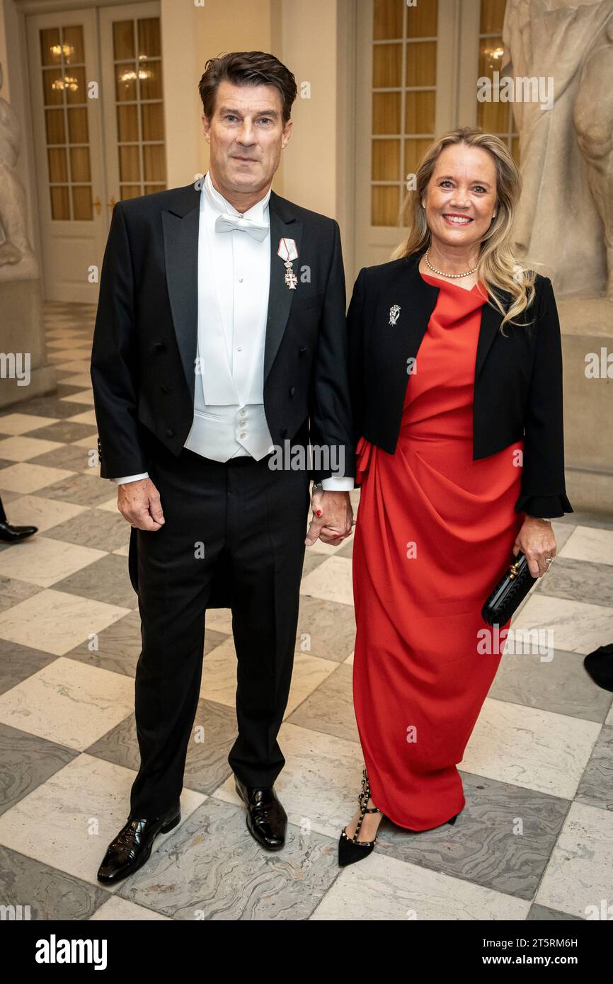 Denmark. 06th Nov, 2023. Former soccer player Michael Laudrup and Siw ...