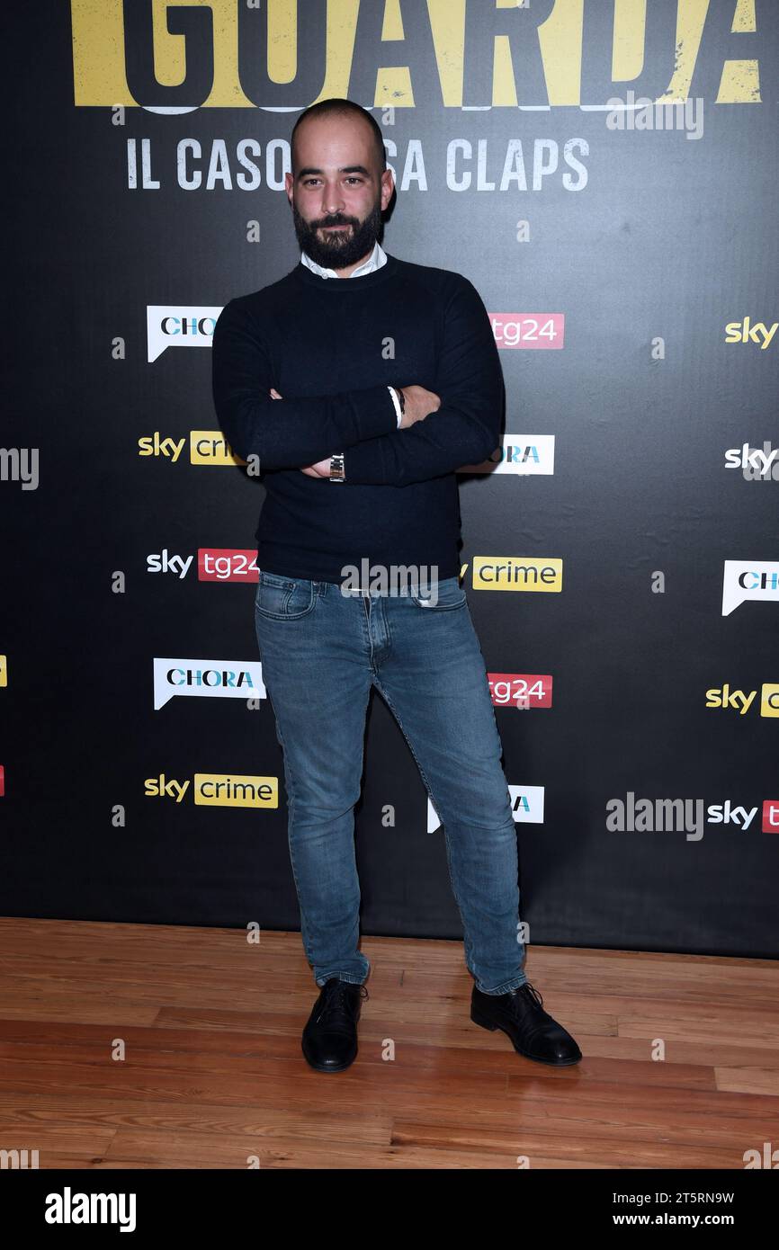 Milan, Presentation of the SKY docuseries “Where no one looks - the ...