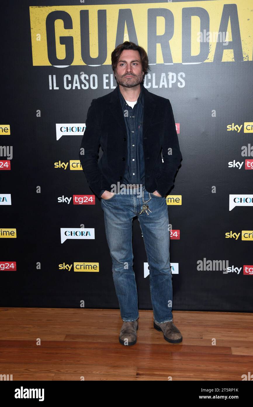 Milan, Presentation of the SKY docuseries “Where no one looks - the ...