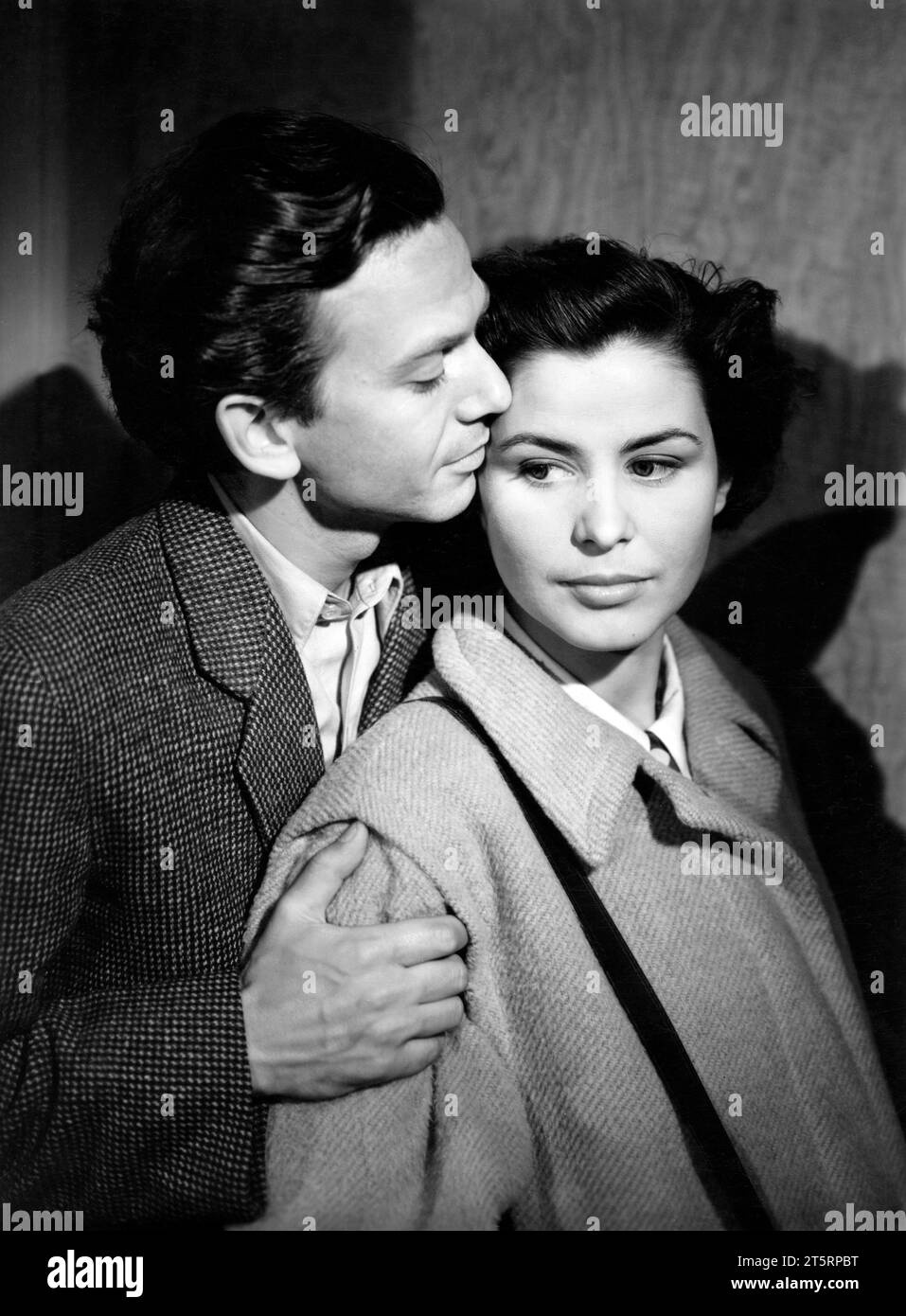 Stig Olin, Maj-Britt Nilsson, on-set of the Swedish film, "Till Gladje ...