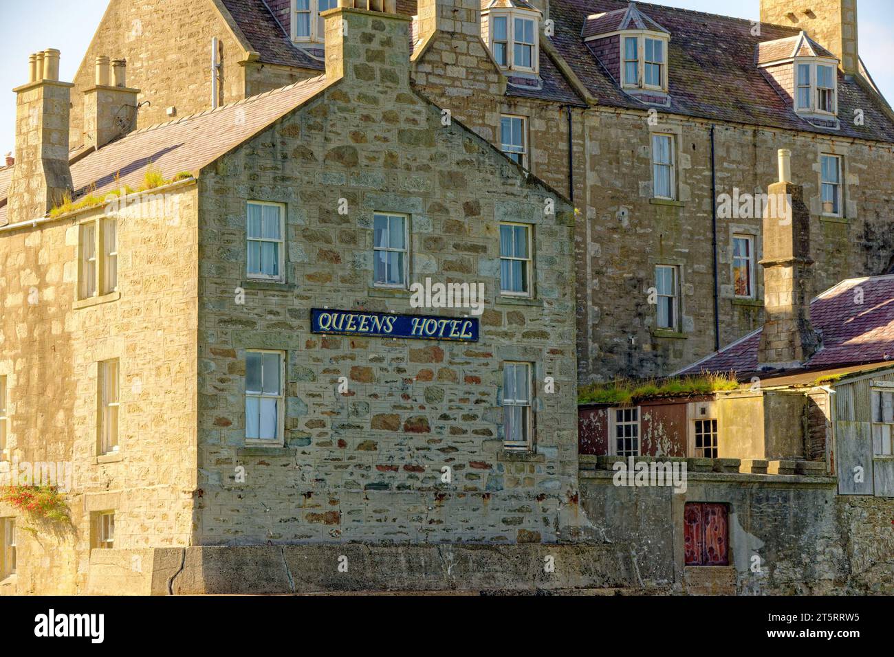Shetland island queens hotel hi-res stock photography and images - Alamy