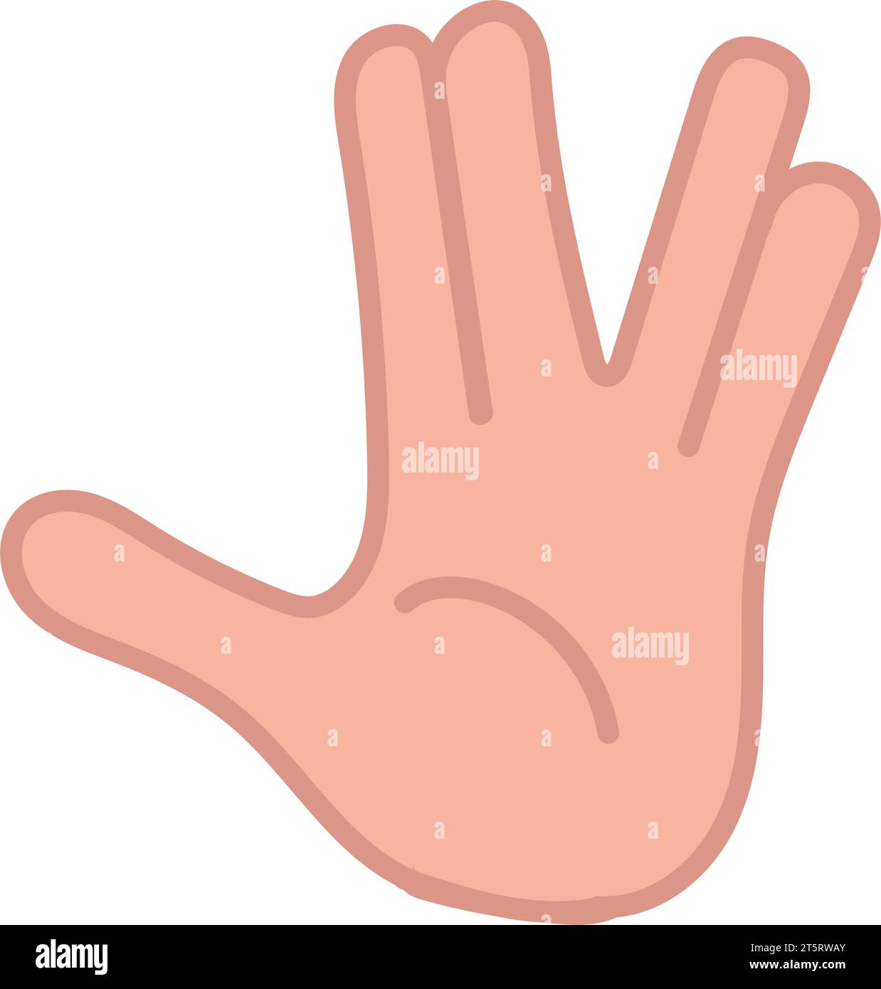 Vulcan hand gesture star trek hi-res stock photography and images - Alamy