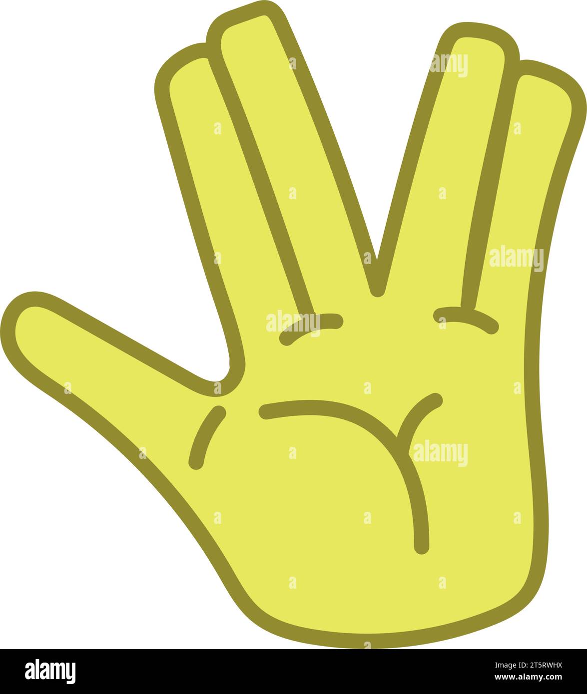 Vulcan hand gesture star trek hi-res stock photography and images - Alamy