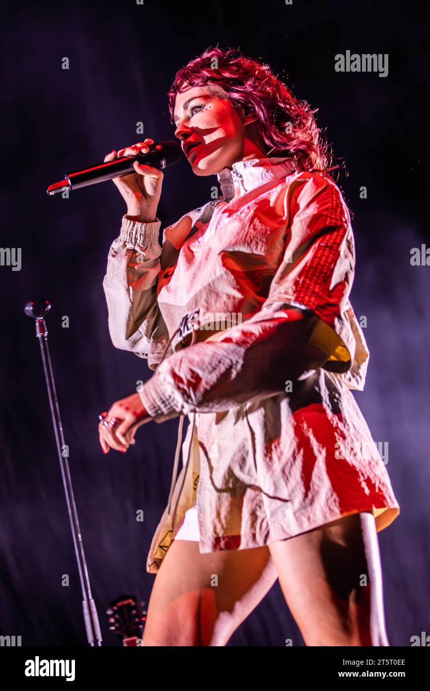 Milan, Italy. 06th Nov, 2023. The American singer-songwriter Taylor ...