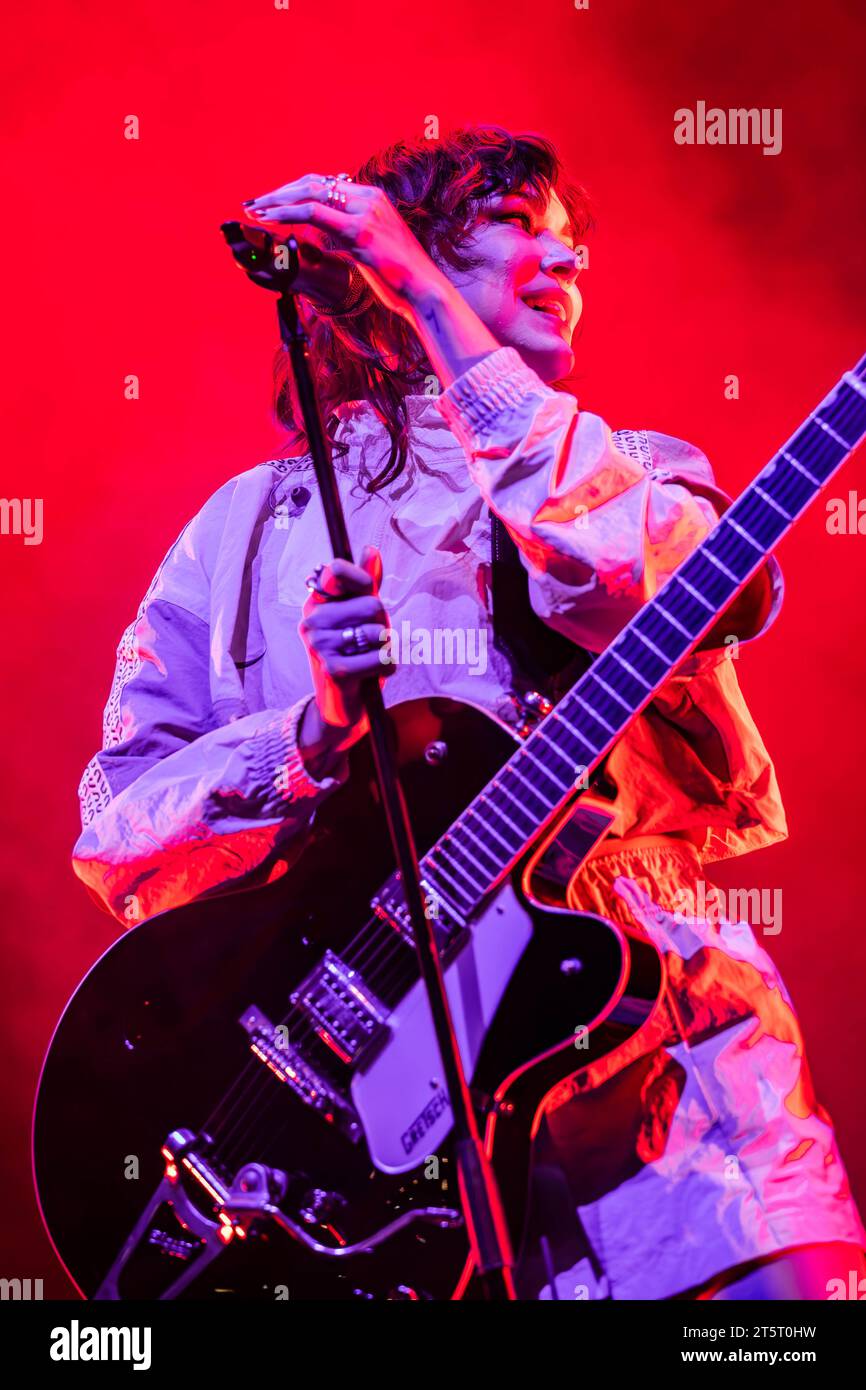 Milan, Italy. 06th Nov, 2023. The American singer-songwriter Taylor ...