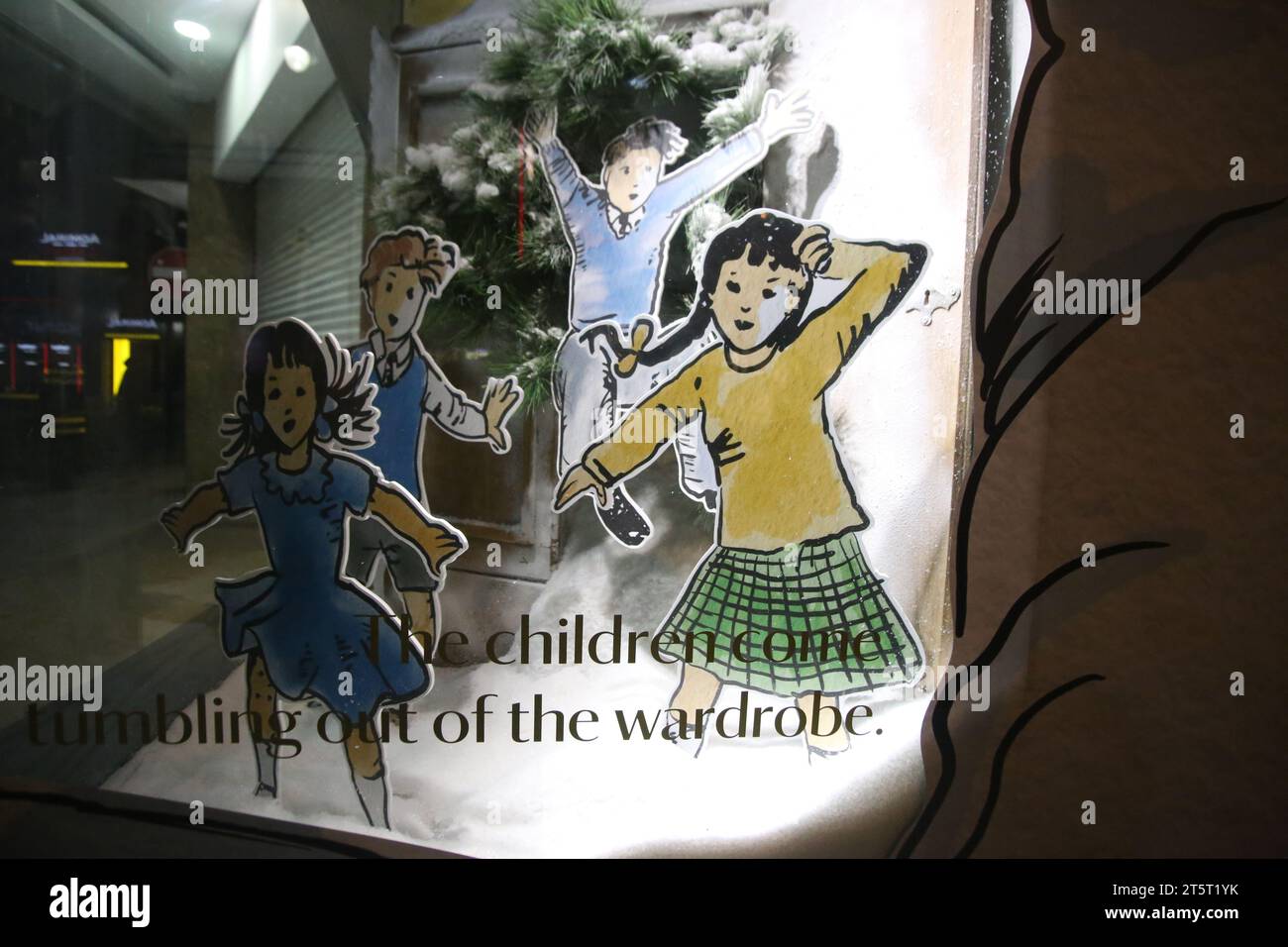 Newcastle upon Tyne, UK, 6th Nov, 2023, Fenwick Christmas Window ...