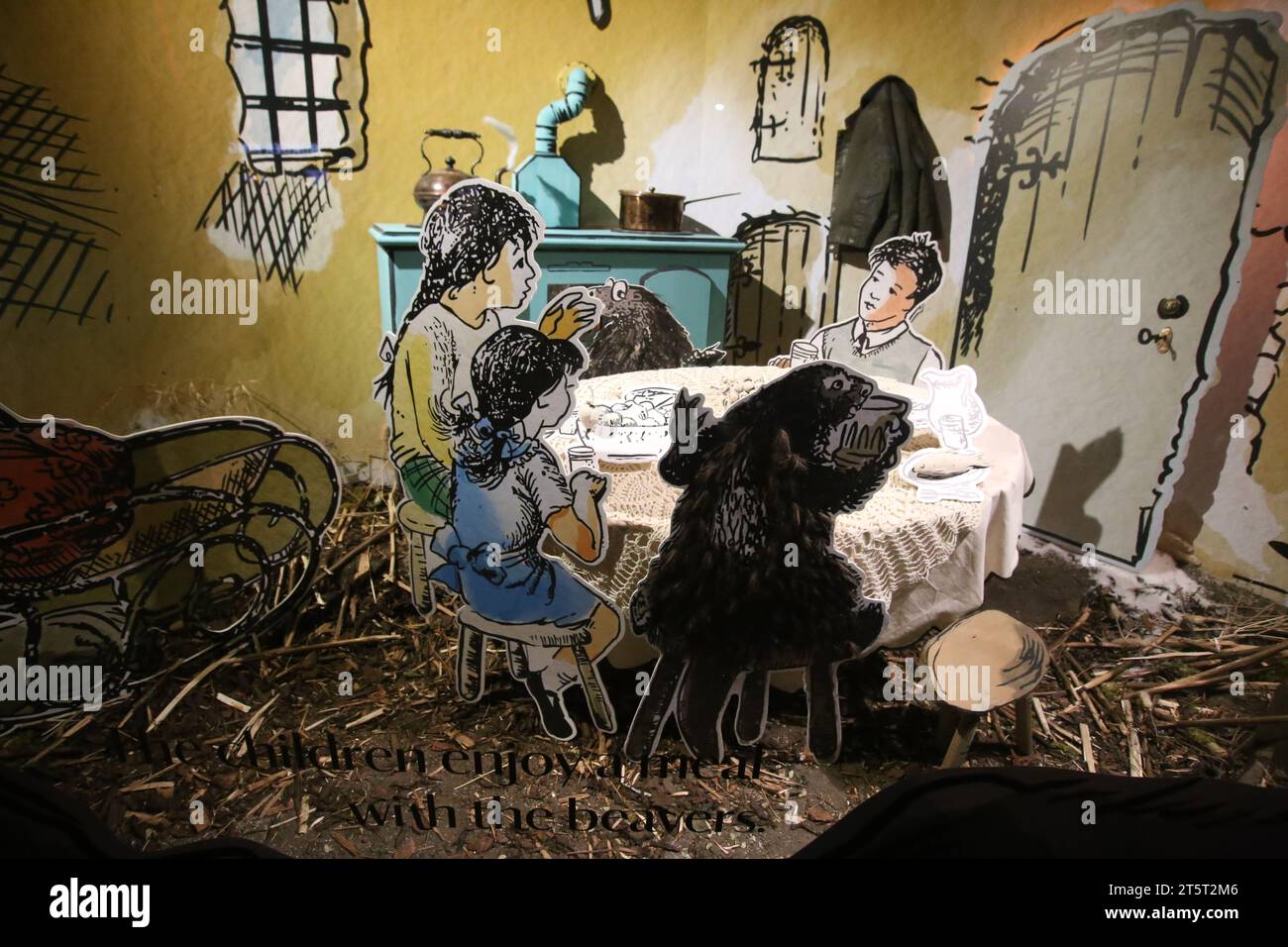 Newcastle upon Tyne, UK, 6th Nov, 2023, Fenwick Christmas Window ...