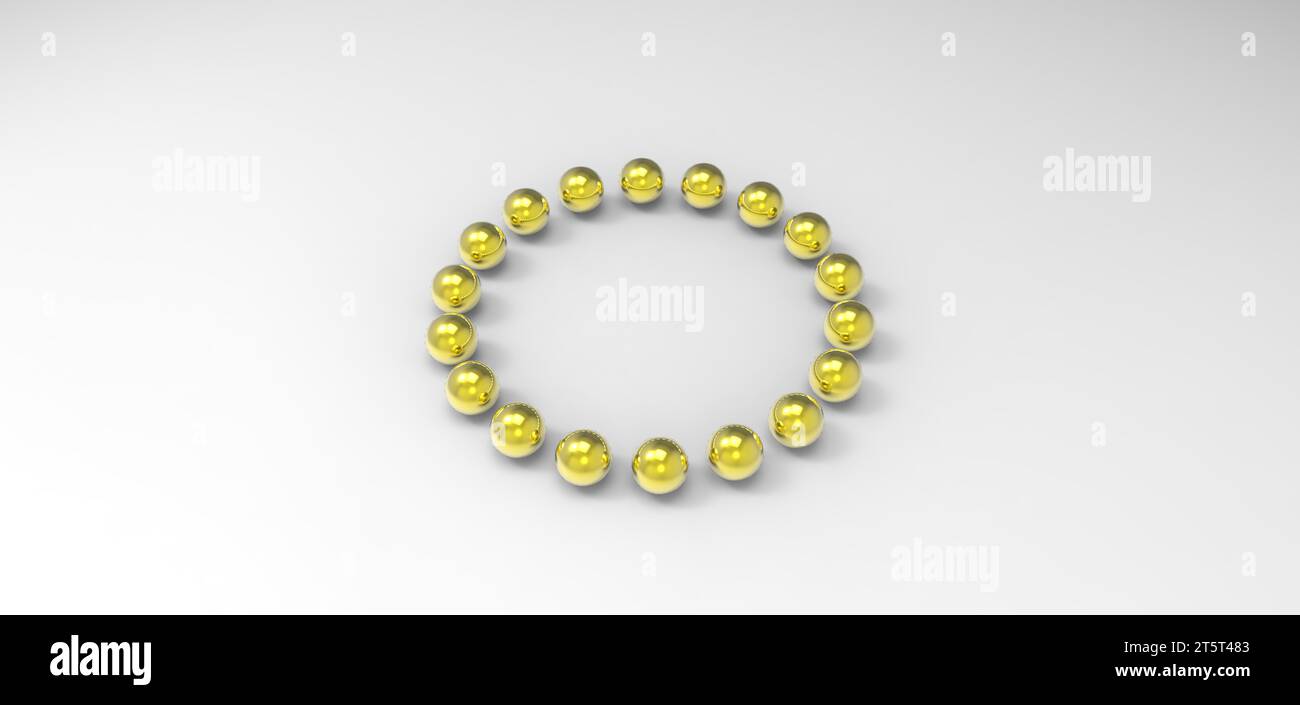 ball rendering in a gray background, computer generated images Stock ...