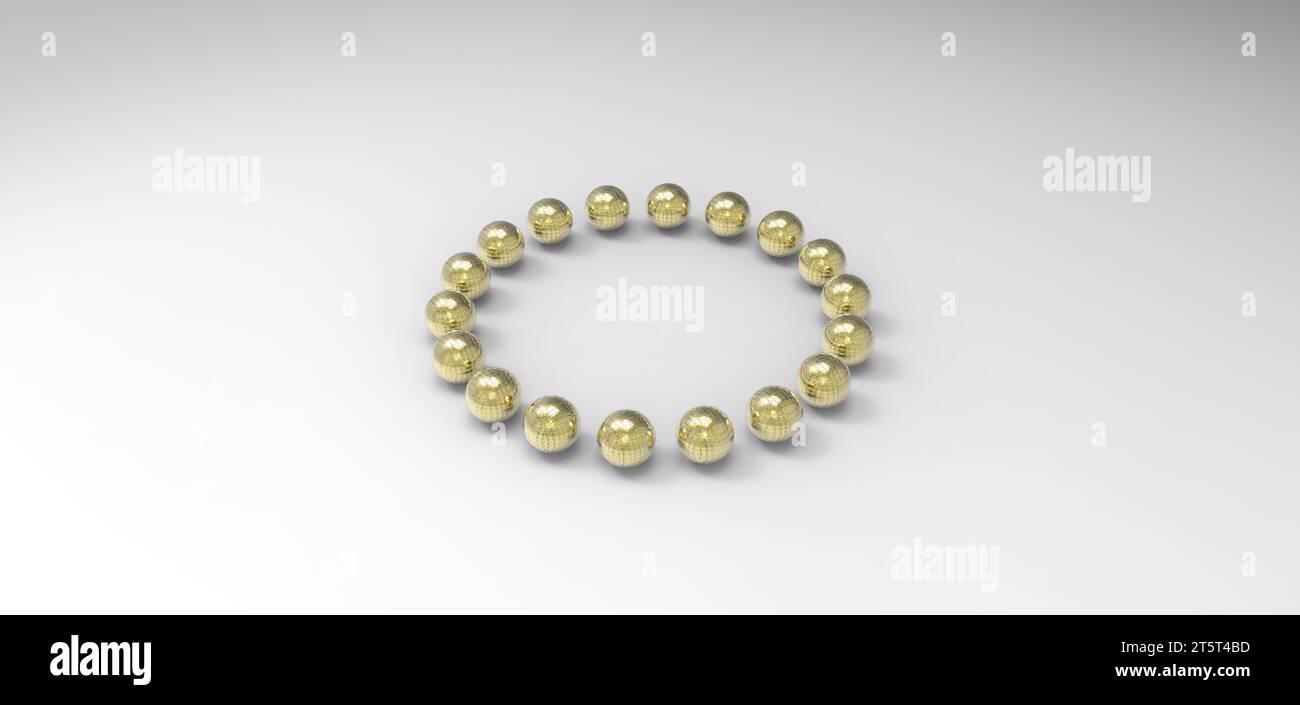 ball rendering in a gray background, computer generated images Stock ...