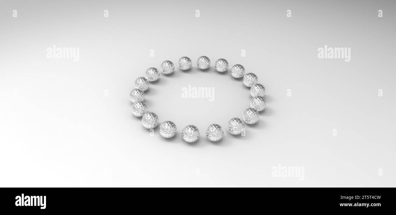 ball rendering in a gray background, computer generated images Stock ...