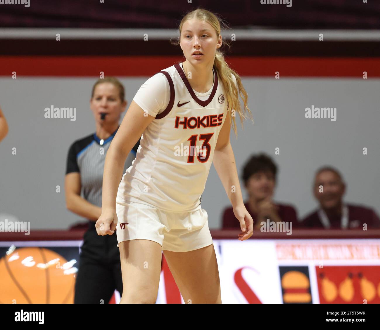 Blacksburg, Virginia, USA. 6th Nov, 2023. Virginia Tech Hokies center ...