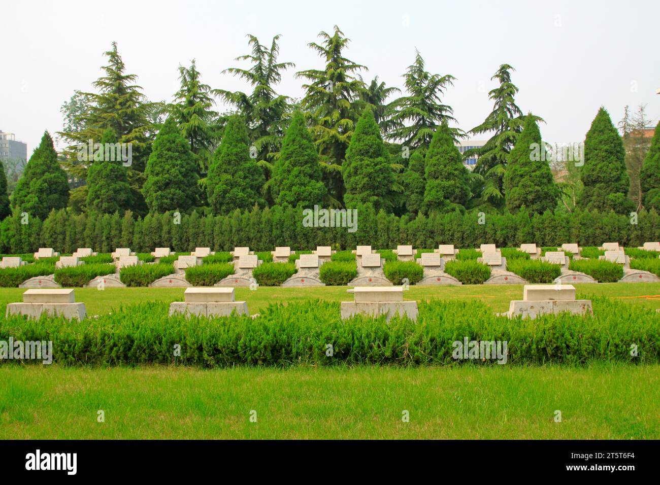tomb in the north China military martyrs cemetery, shijiazhuang city ...