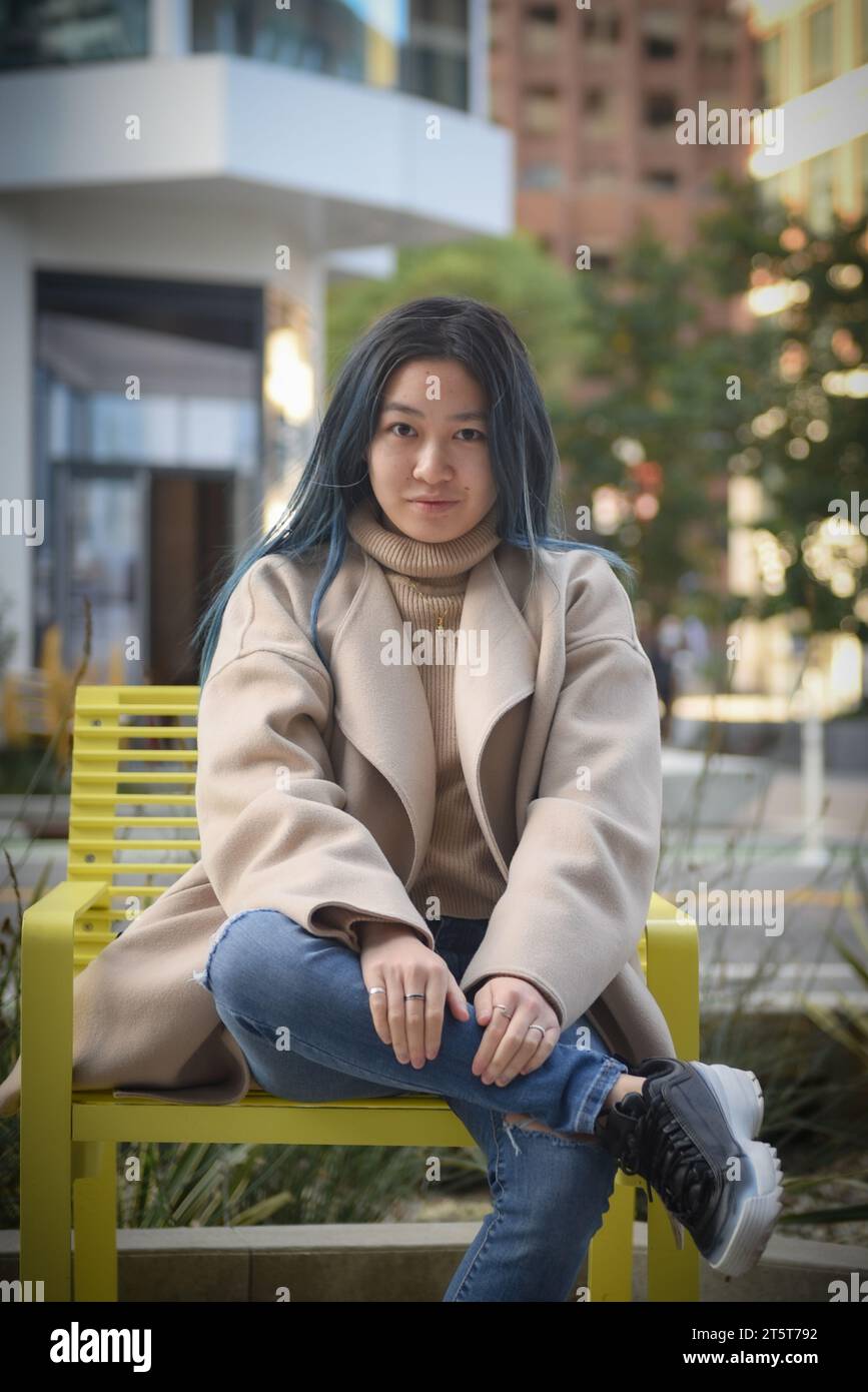 Outdoor Portrait in downtown Union Square, SF Stock Photo - Alamy