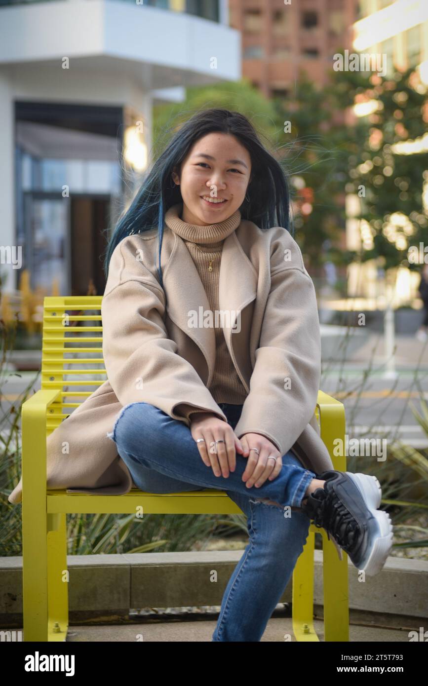 Outdoor Portrait in downtown Union Square, SF Stock Photo - Alamy