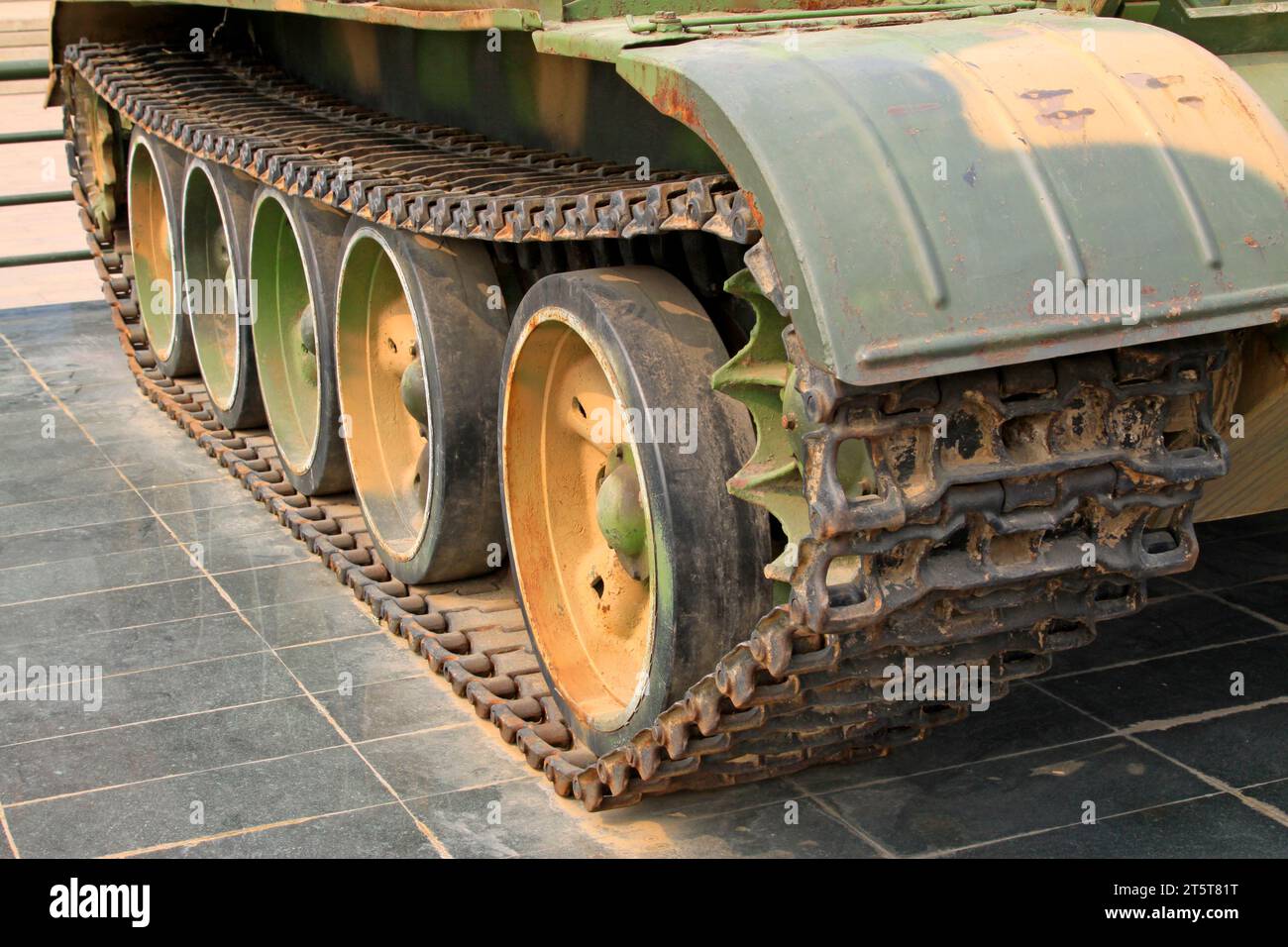 Tank caterpillar band, closeup of photo Stock Photo - Alamy