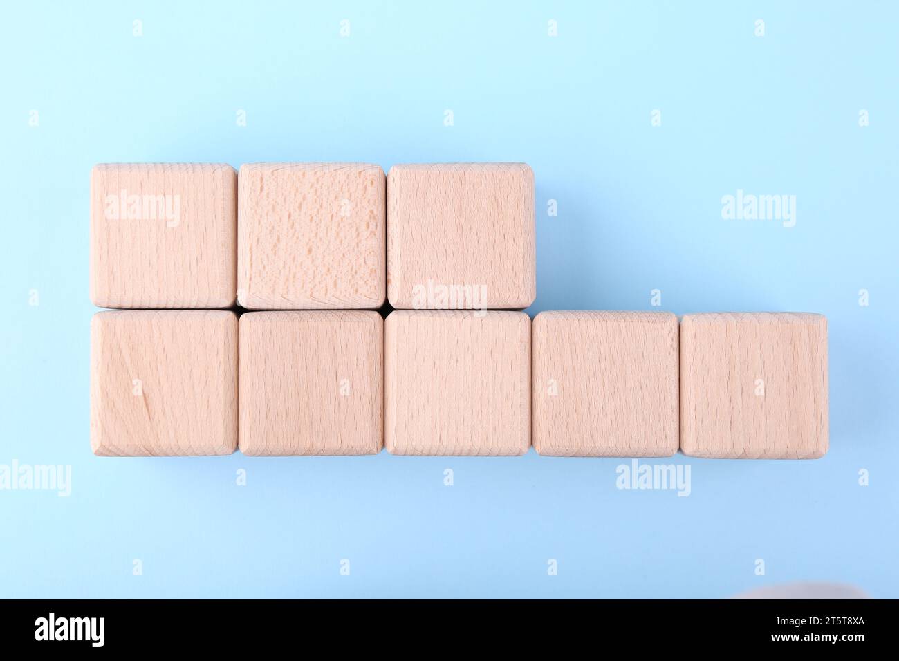 International Organization for Standardization. Wooden cubes with ...