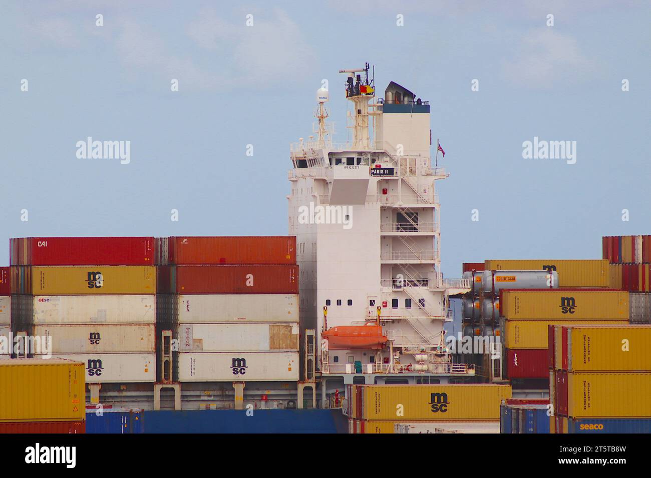 Las palmas container terminal hi-res stock photography and images - Alamy